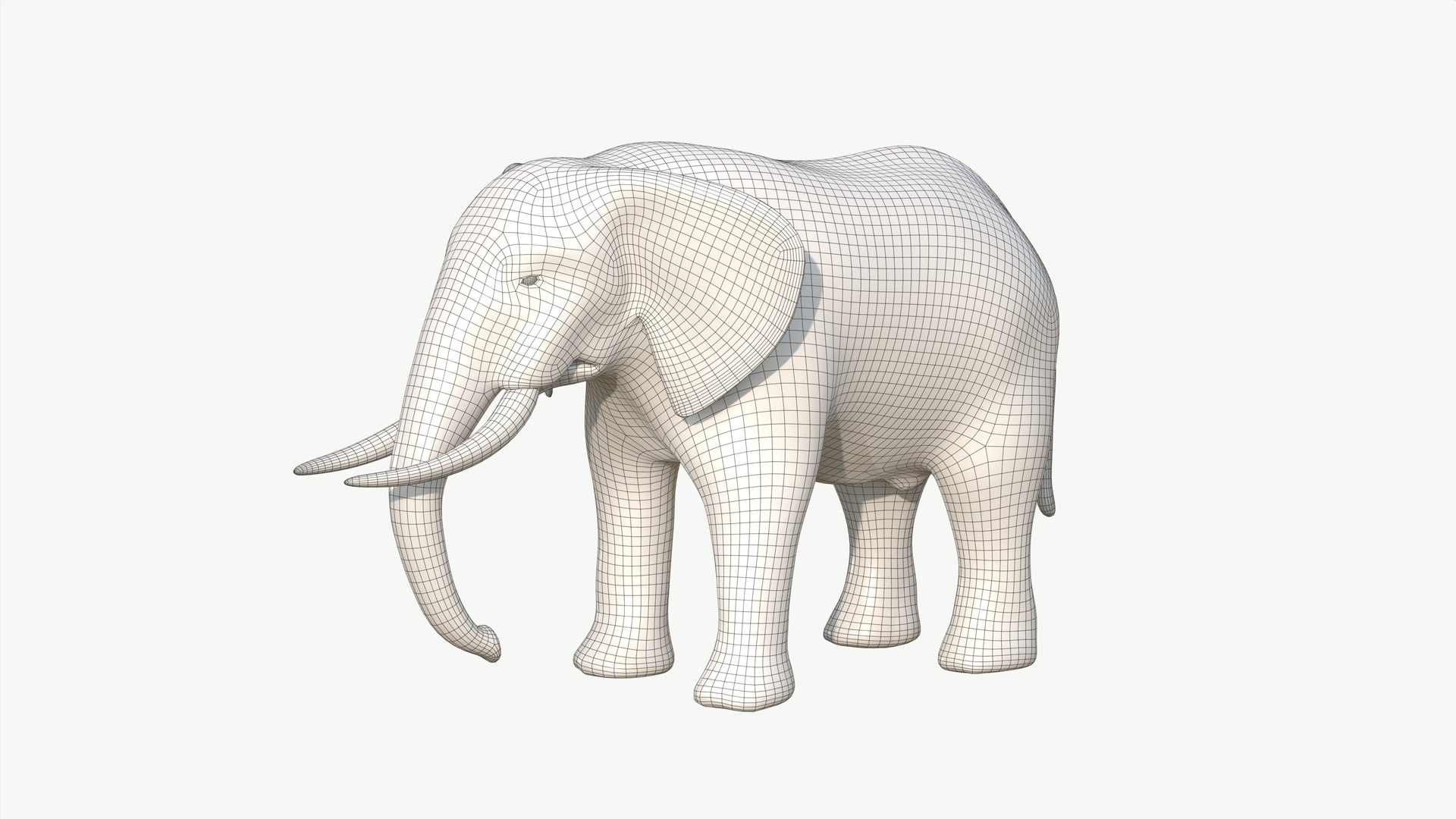 Realistic Elephant 3D Model - TurboSquid 2205090