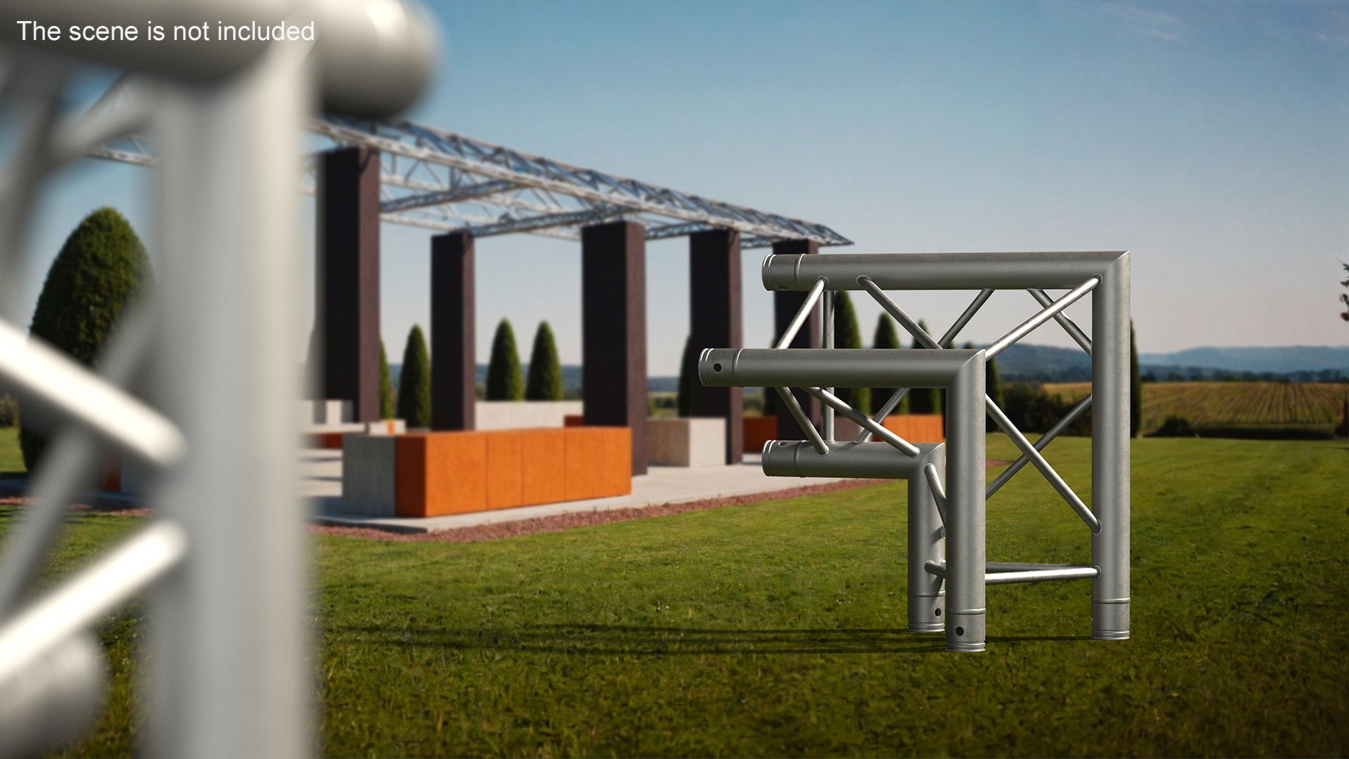 Construction Truss Modular Large 3D - TurboSquid 2268201