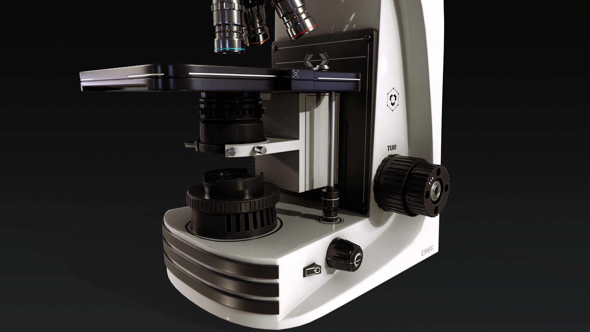 Microscope 3D Model - TurboSquid 1896012