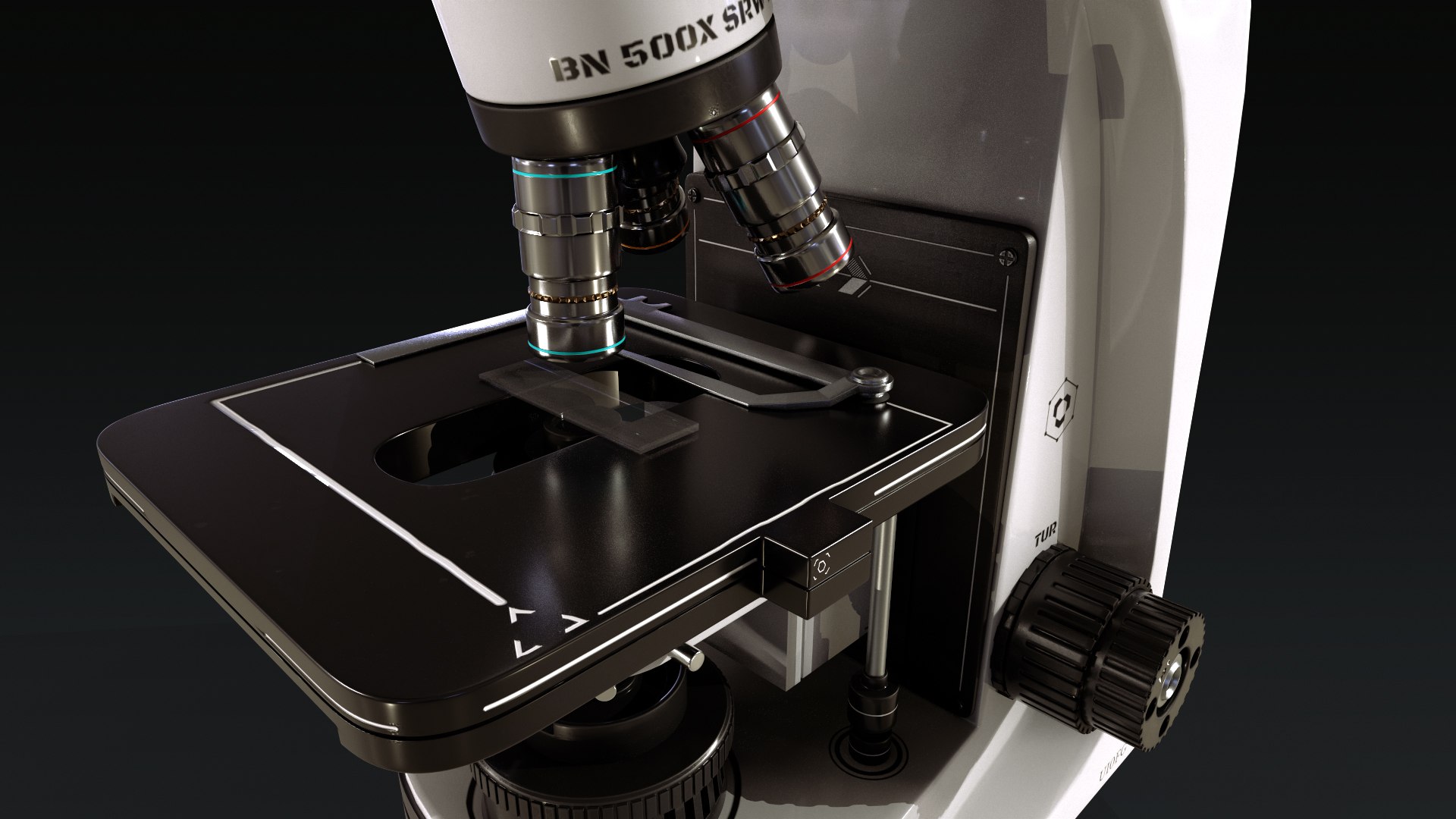 Microscope 3D Model - TurboSquid 1896012