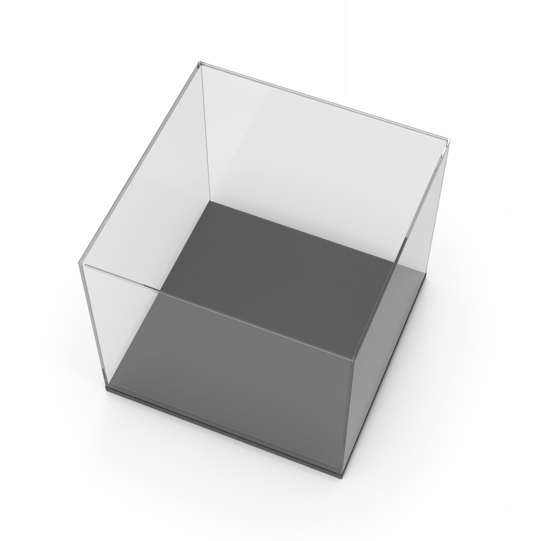 Display Case Box 3D Model - TurboSquid 2229082