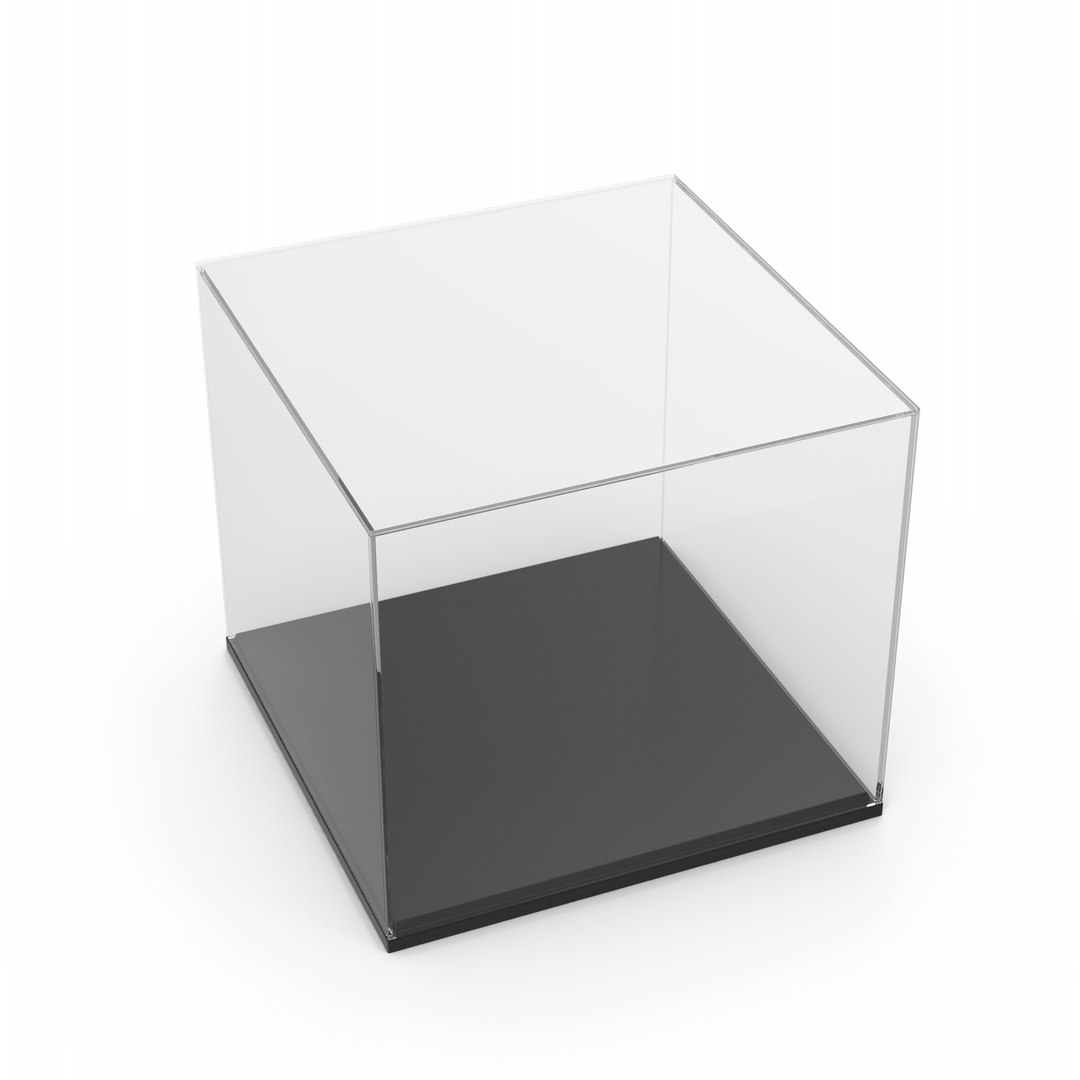Display Case Box 3D Model - TurboSquid 2229082
