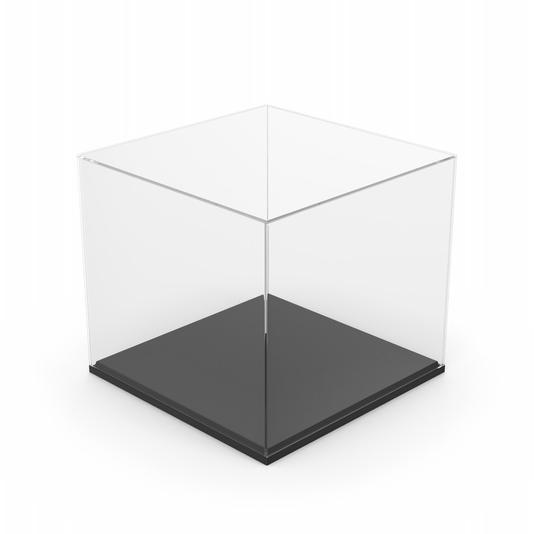 Display Case Box 3D Model - TurboSquid 2229082