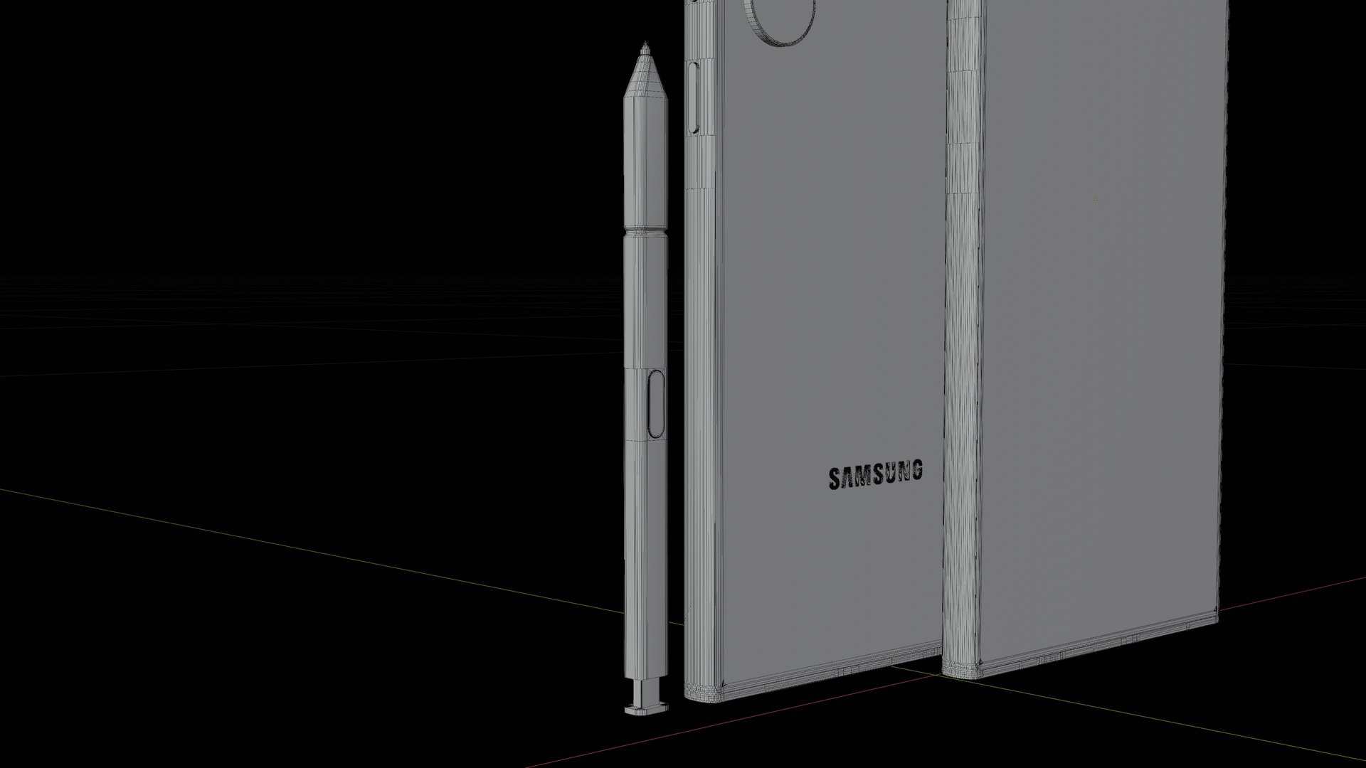 3D Samsung Galaxy S24 Ultra Pixels Effects Model - TurboSquid 2136501