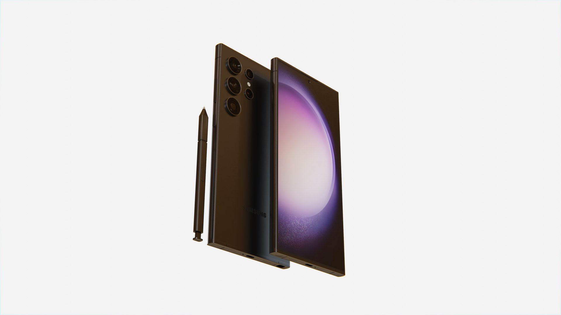 3D Samsung Galaxy S24 Ultra Pixels Effects Model - TurboSquid 2136501