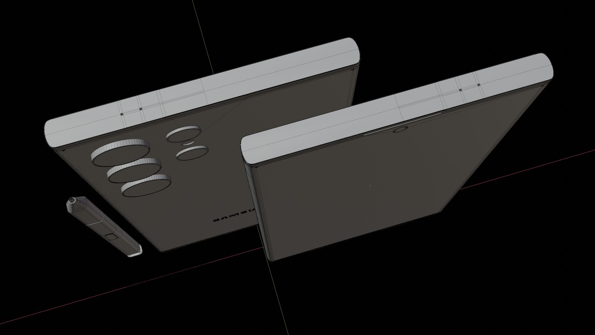 3D Samsung Galaxy S24 Ultra Pixels Effects Model - TurboSquid 2136501