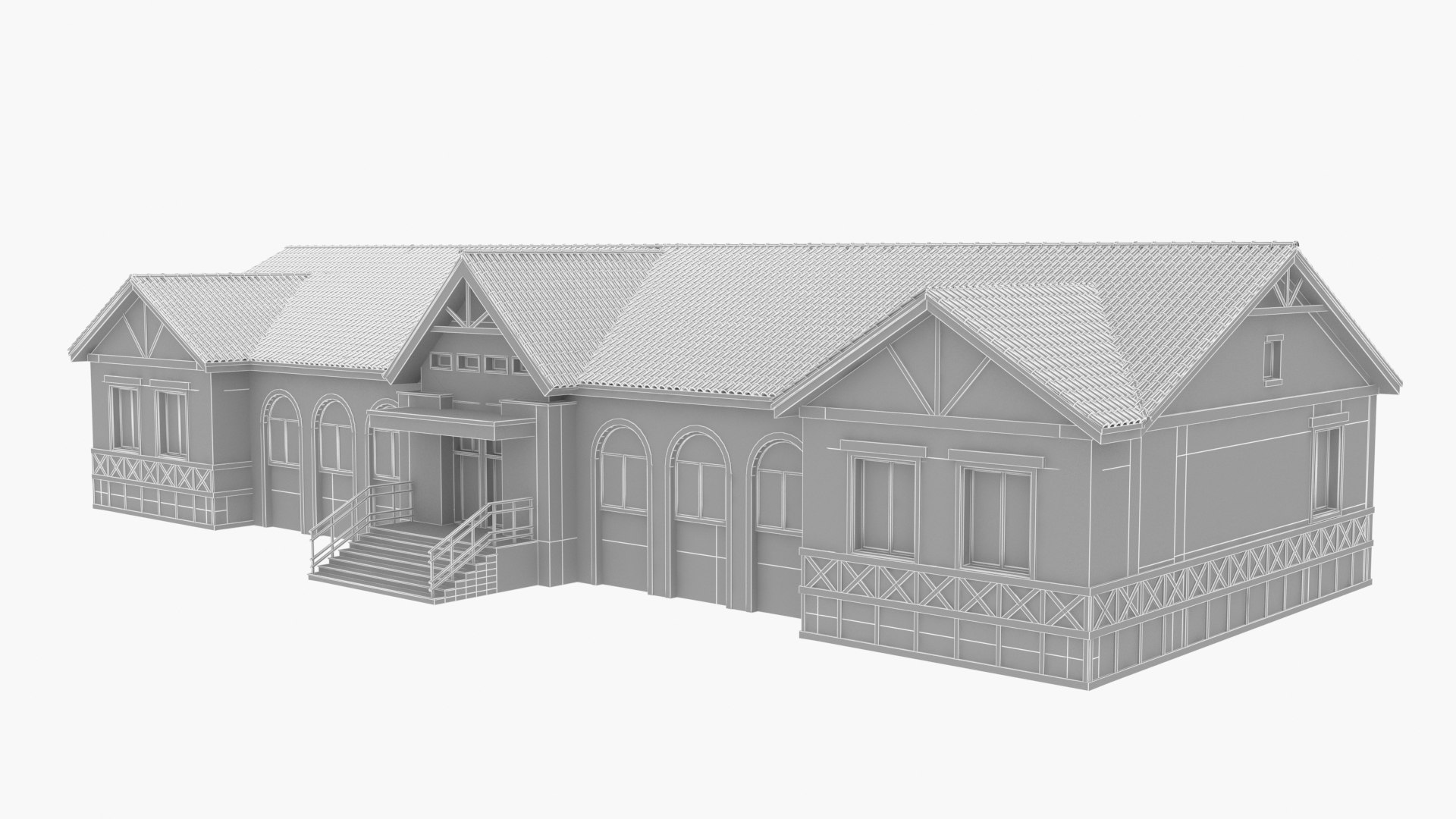 3D Model Village Building 3 - TurboSquid 2263765