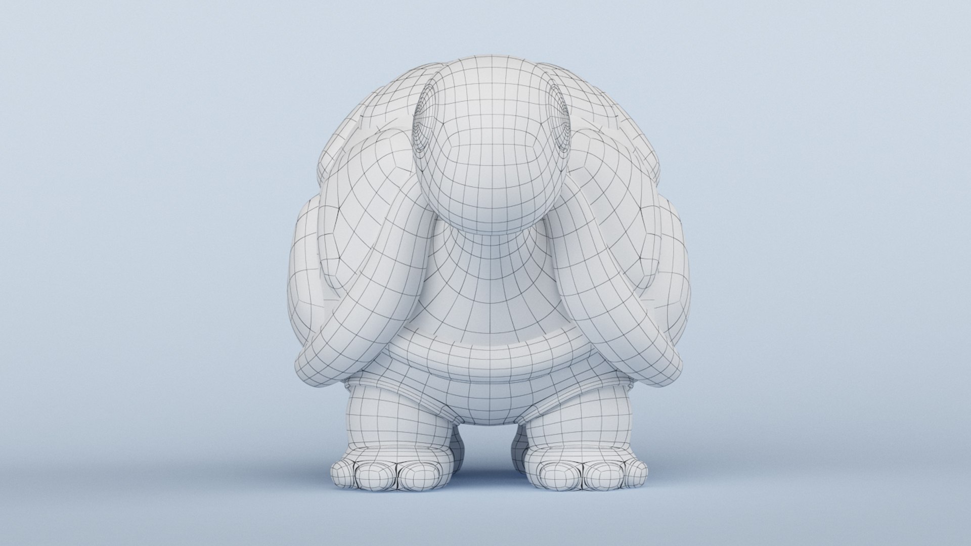 3D cartoon tortoise - TurboSquid 1190340