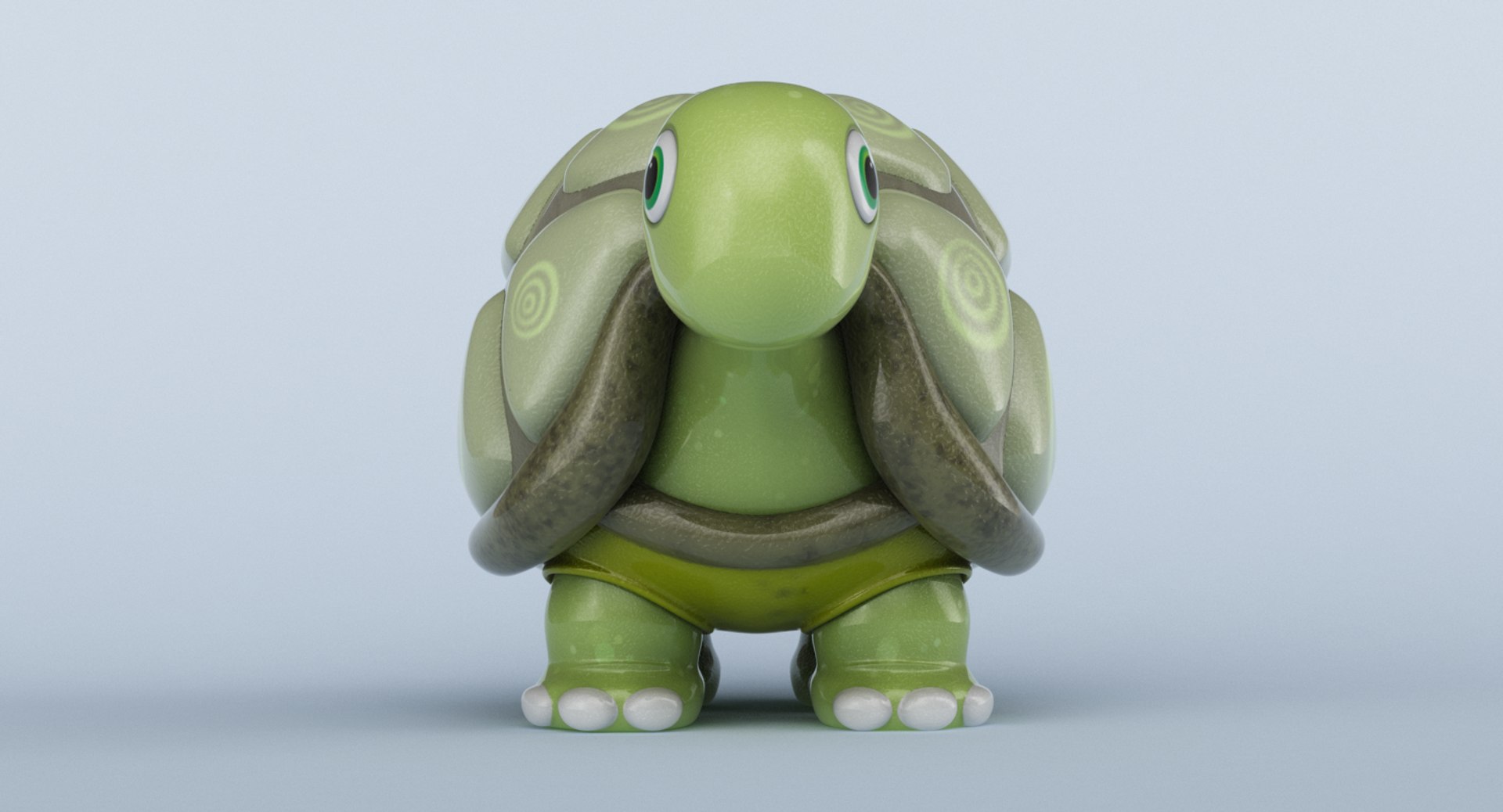 3D Cartoon Tortoise - TurboSquid 1190340