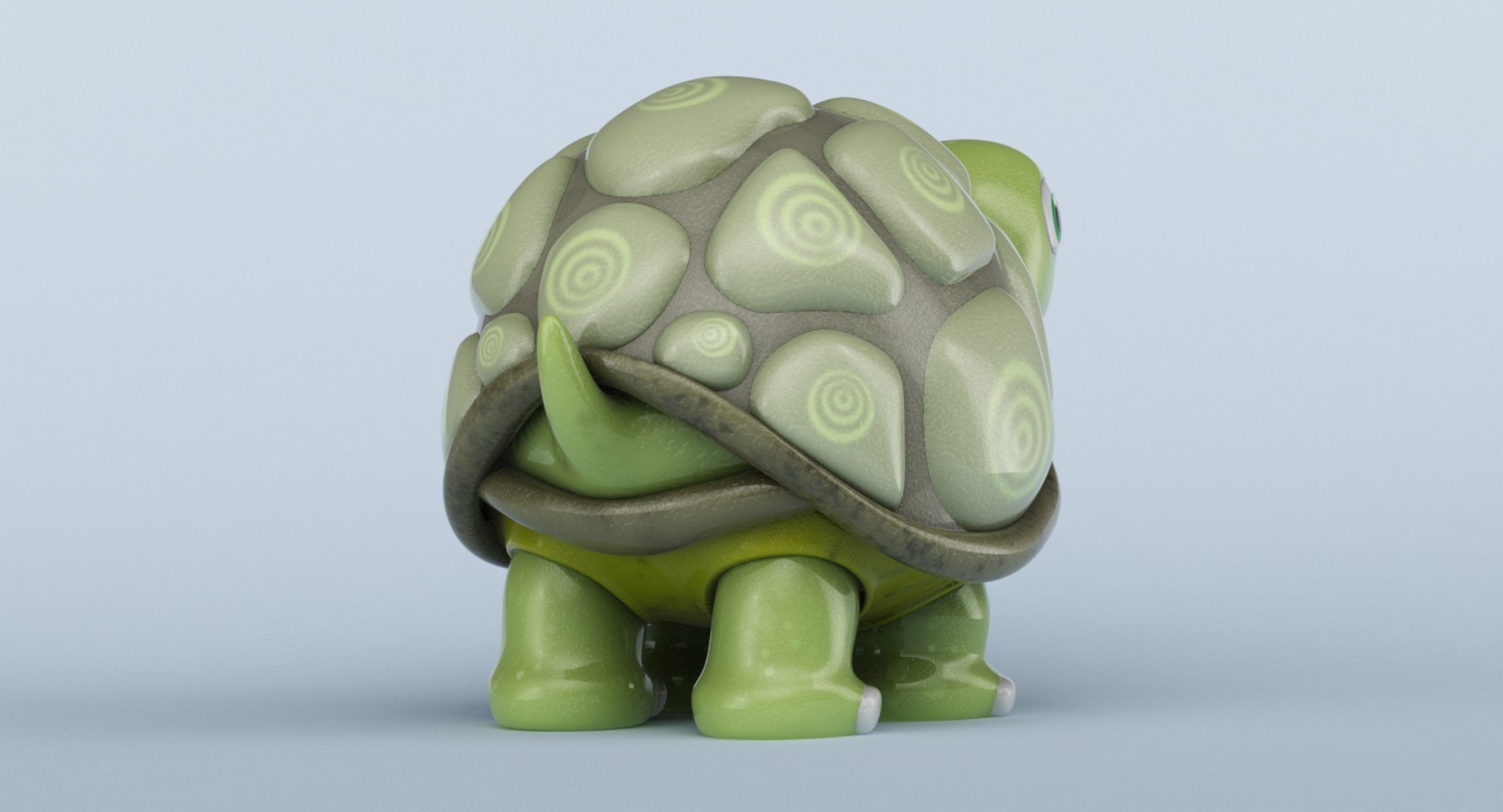 3D Cartoon Tortoise - TurboSquid 1190340