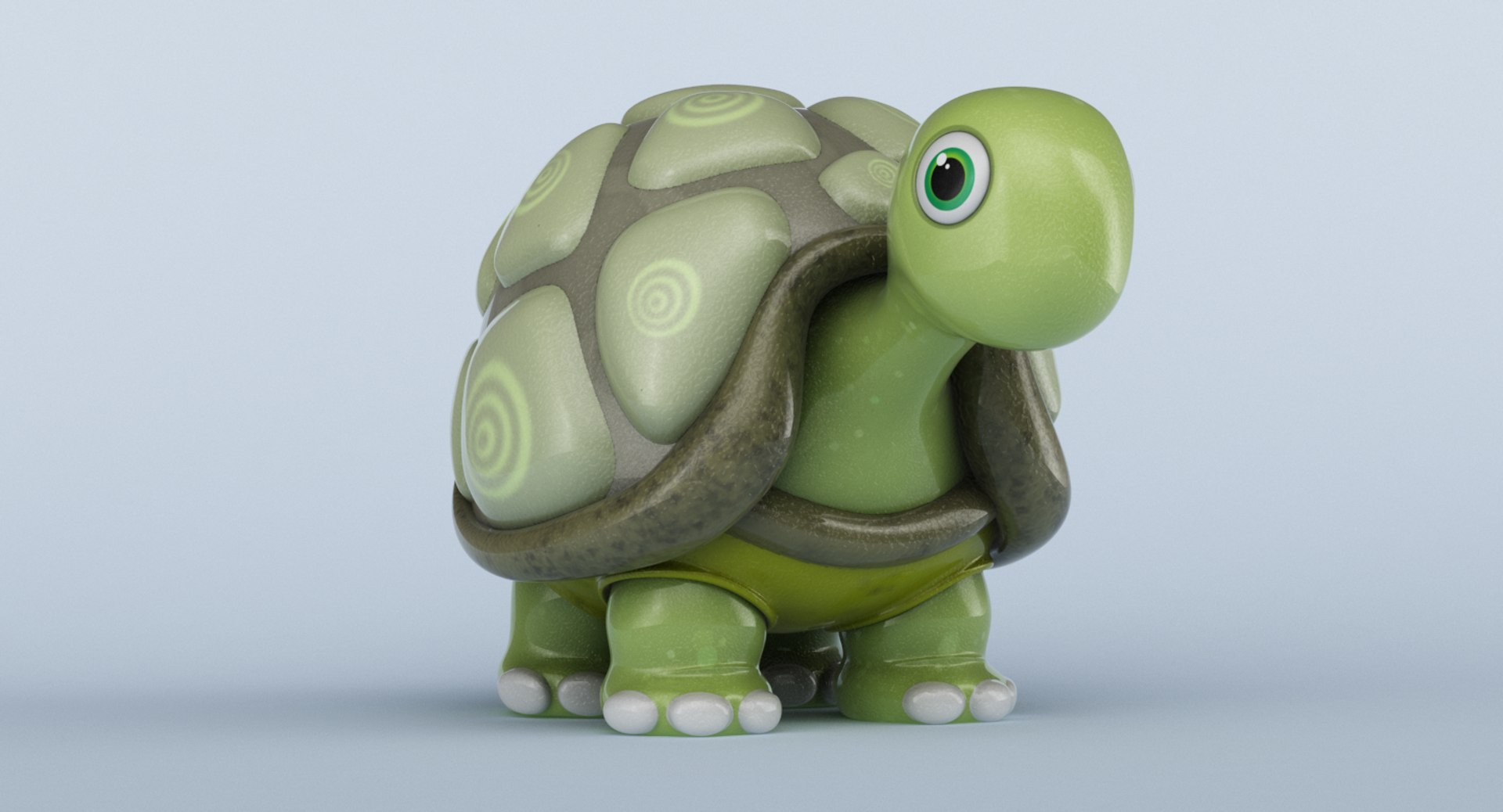 3D Cartoon Tortoise - TurboSquid 1190340