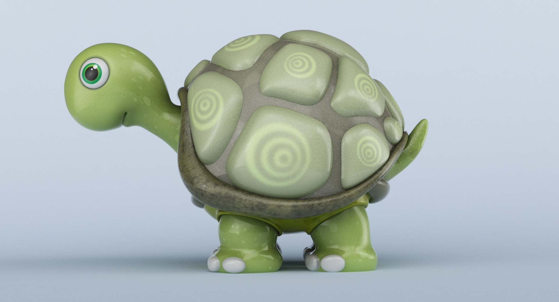 3D cartoon tortoise - TurboSquid 1190340
