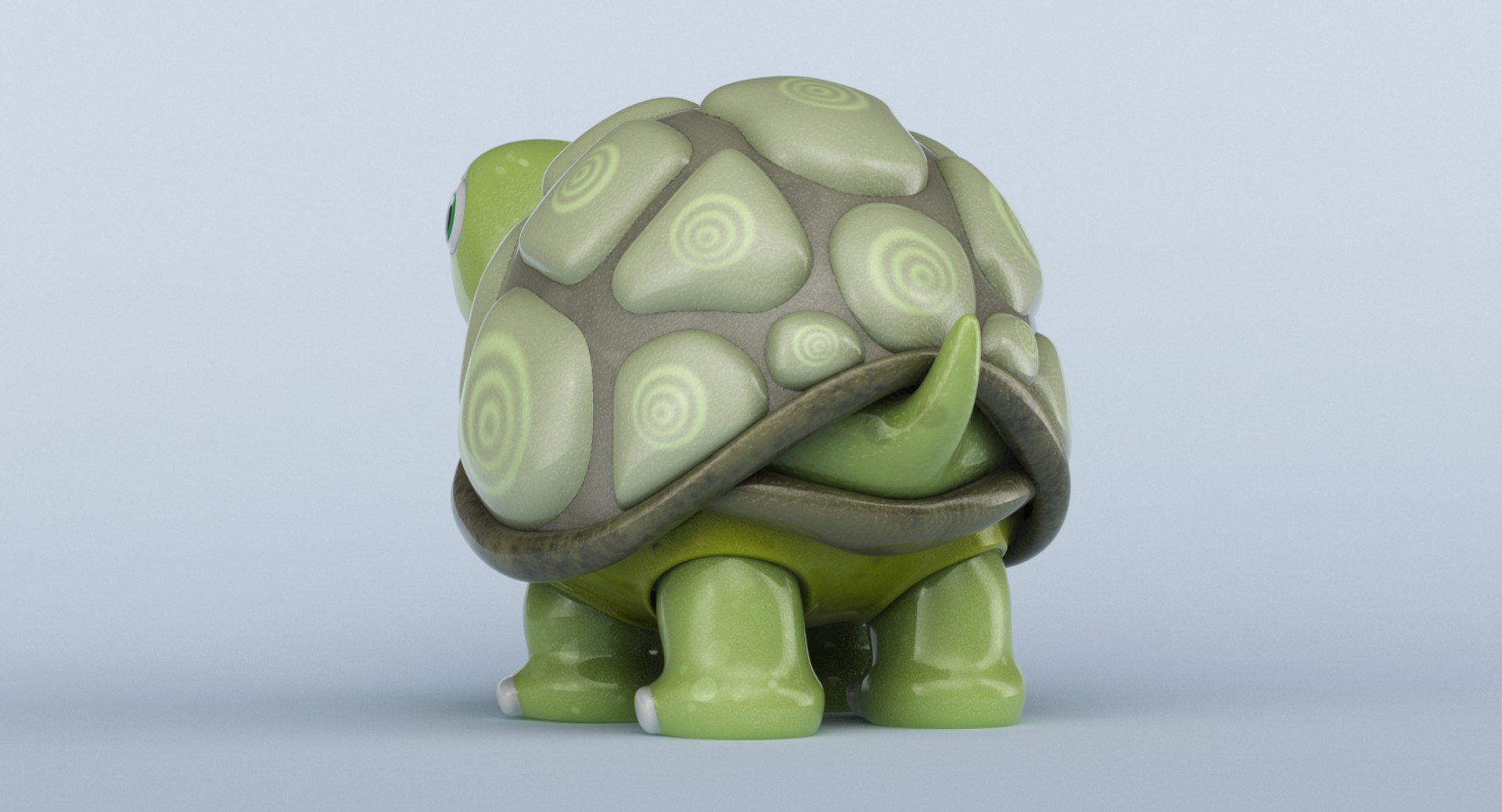 3D Cartoon Tortoise - TurboSquid 1190340