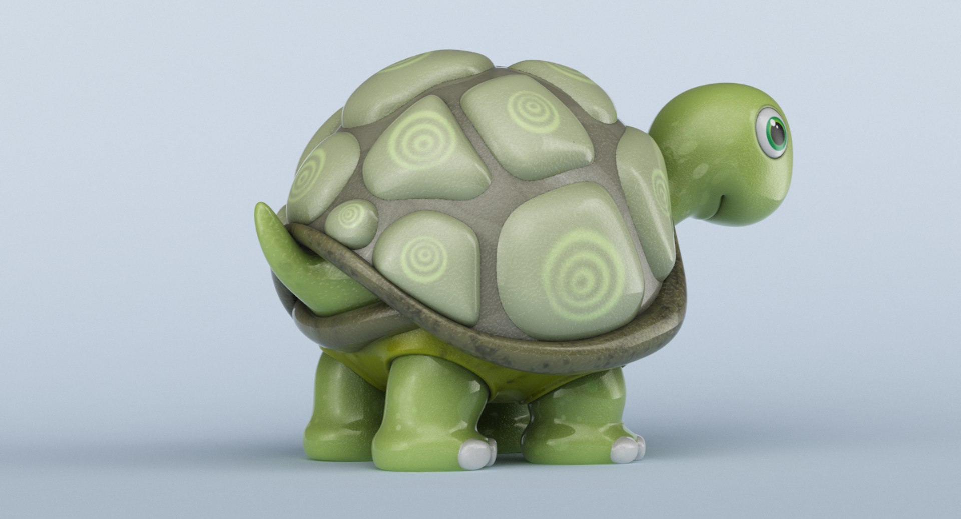 3D Cartoon Tortoise - TurboSquid 1190340