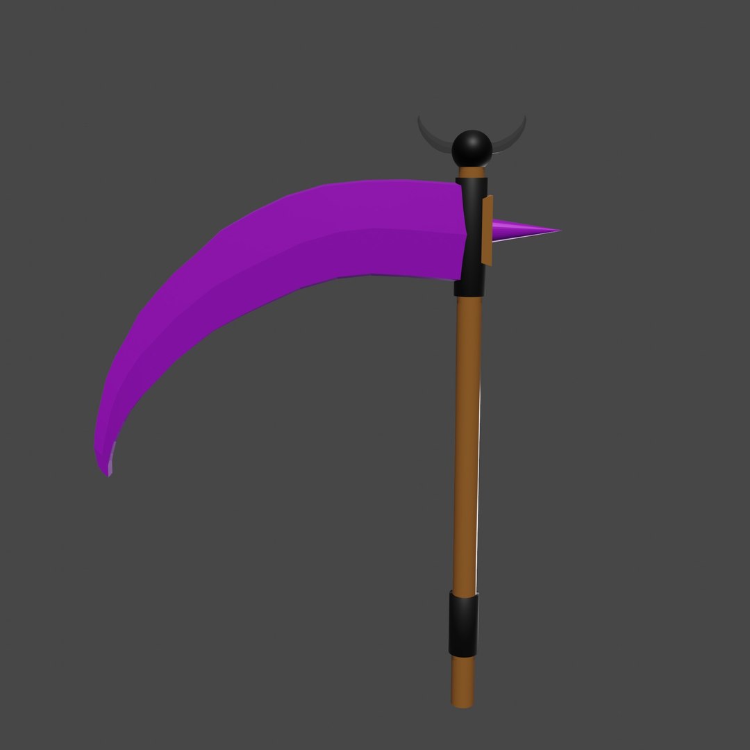 Reaper Weapon Lowpoly 3D Model - TurboSquid 2372455