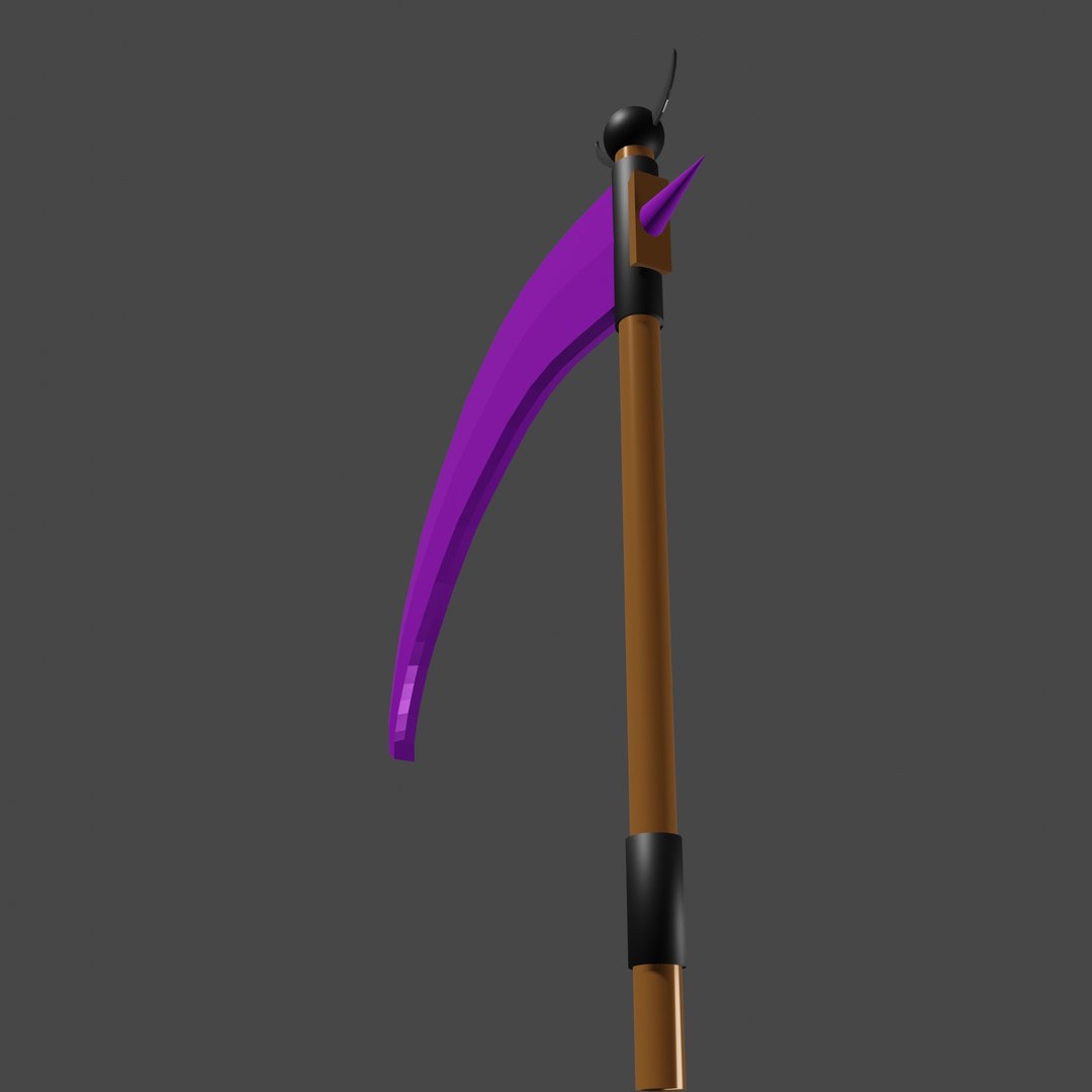 Reaper Weapon Lowpoly 3D Model - TurboSquid 2372455