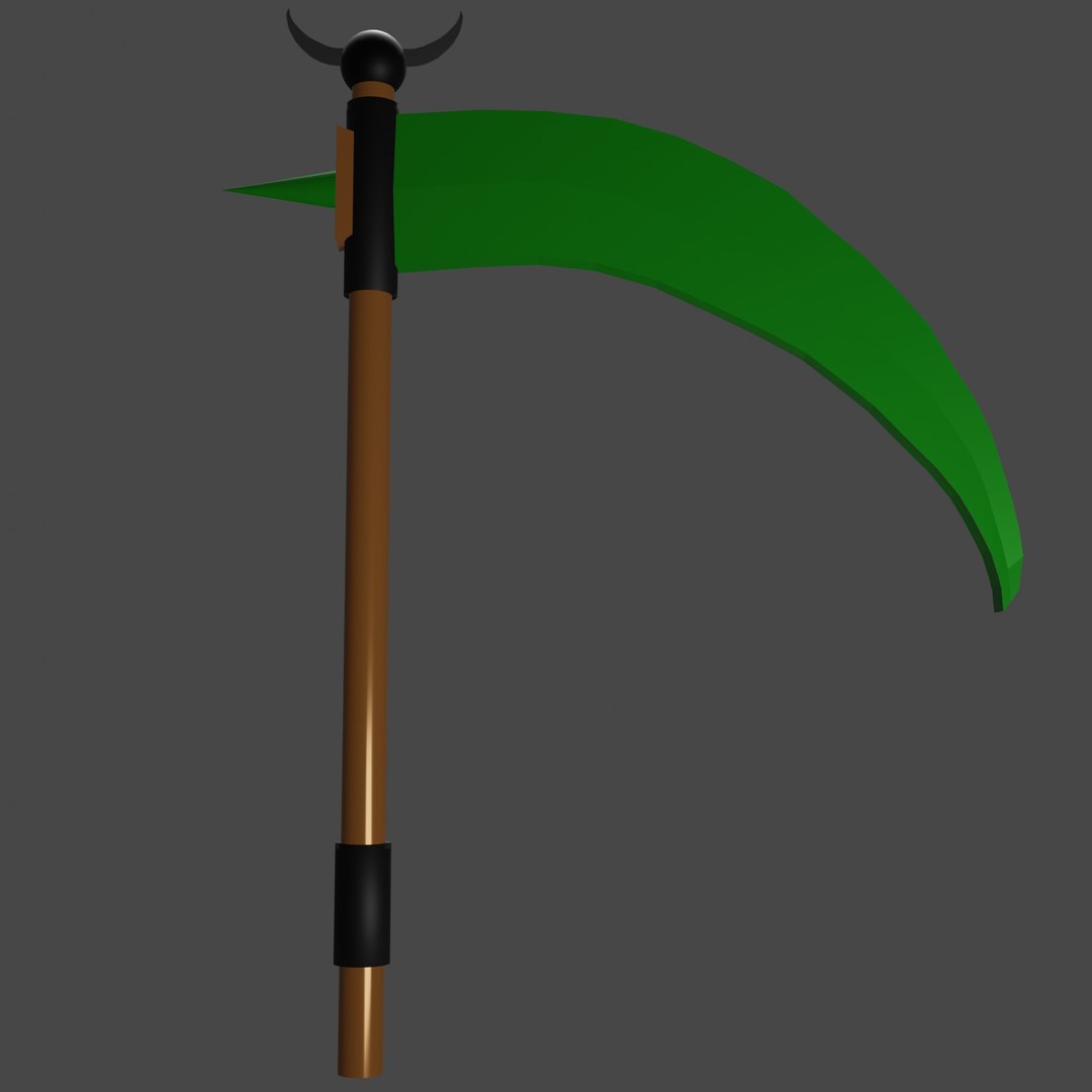 Reaper Weapon Lowpoly 3D Model - TurboSquid 2372455