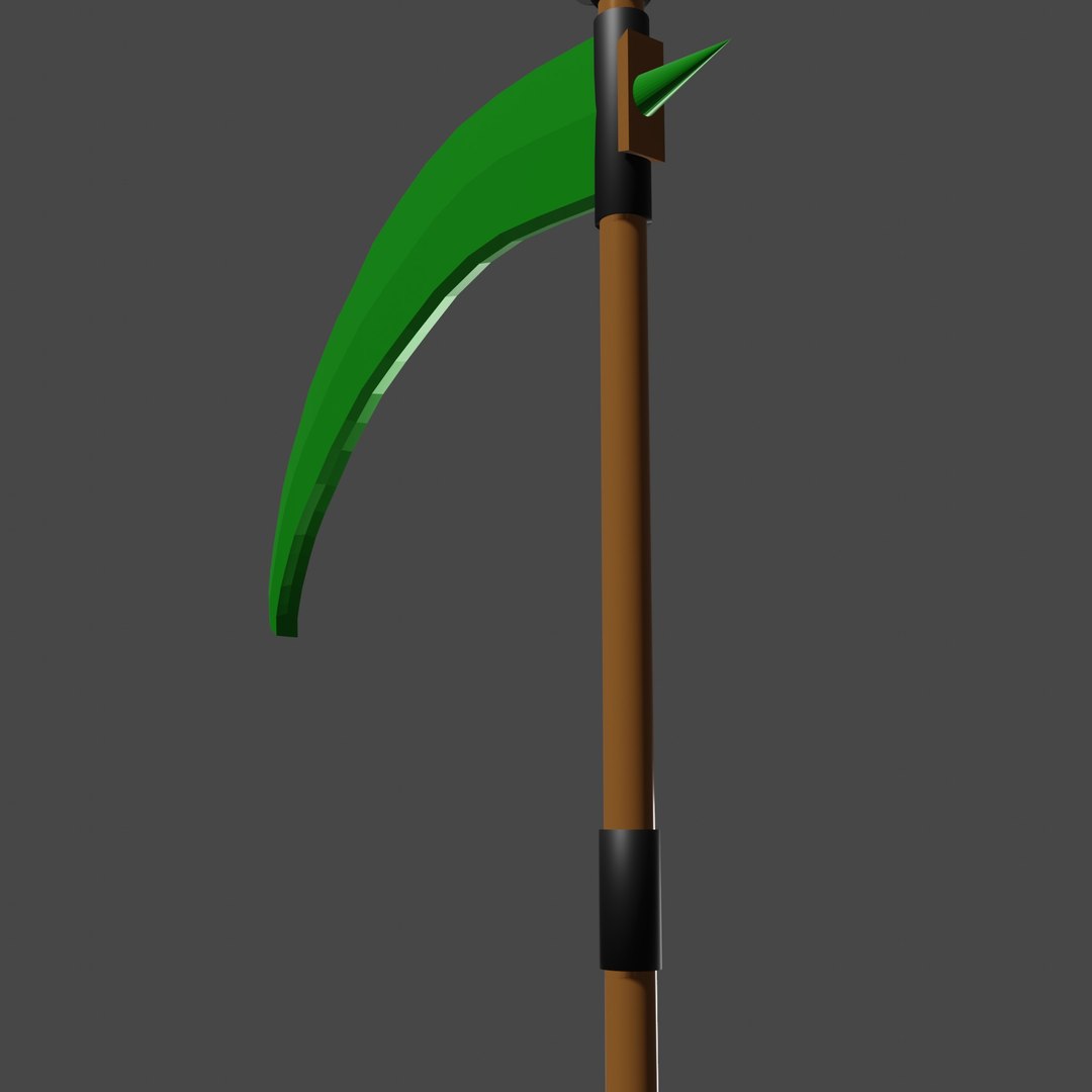 Reaper Weapon Lowpoly 3D Model - TurboSquid 2372455