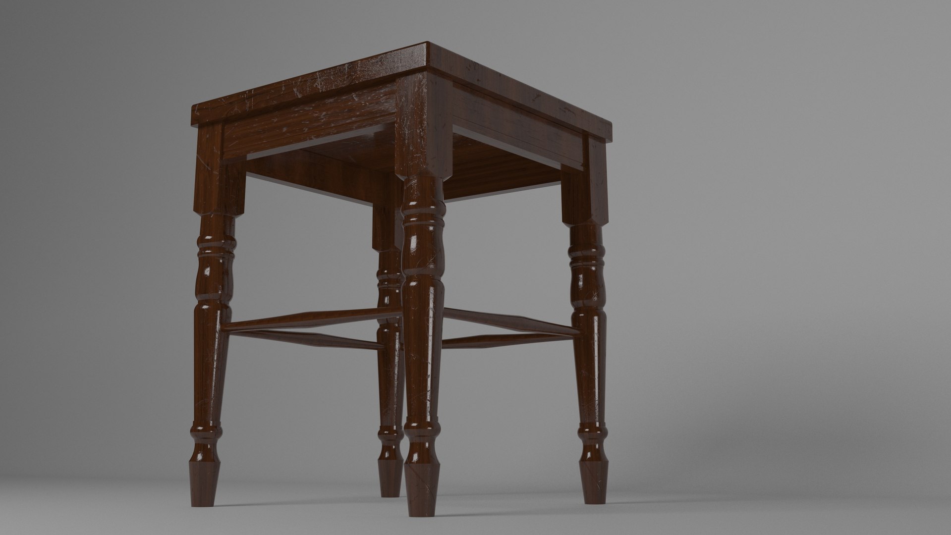 3D Stool Model - TurboSquid 1817549