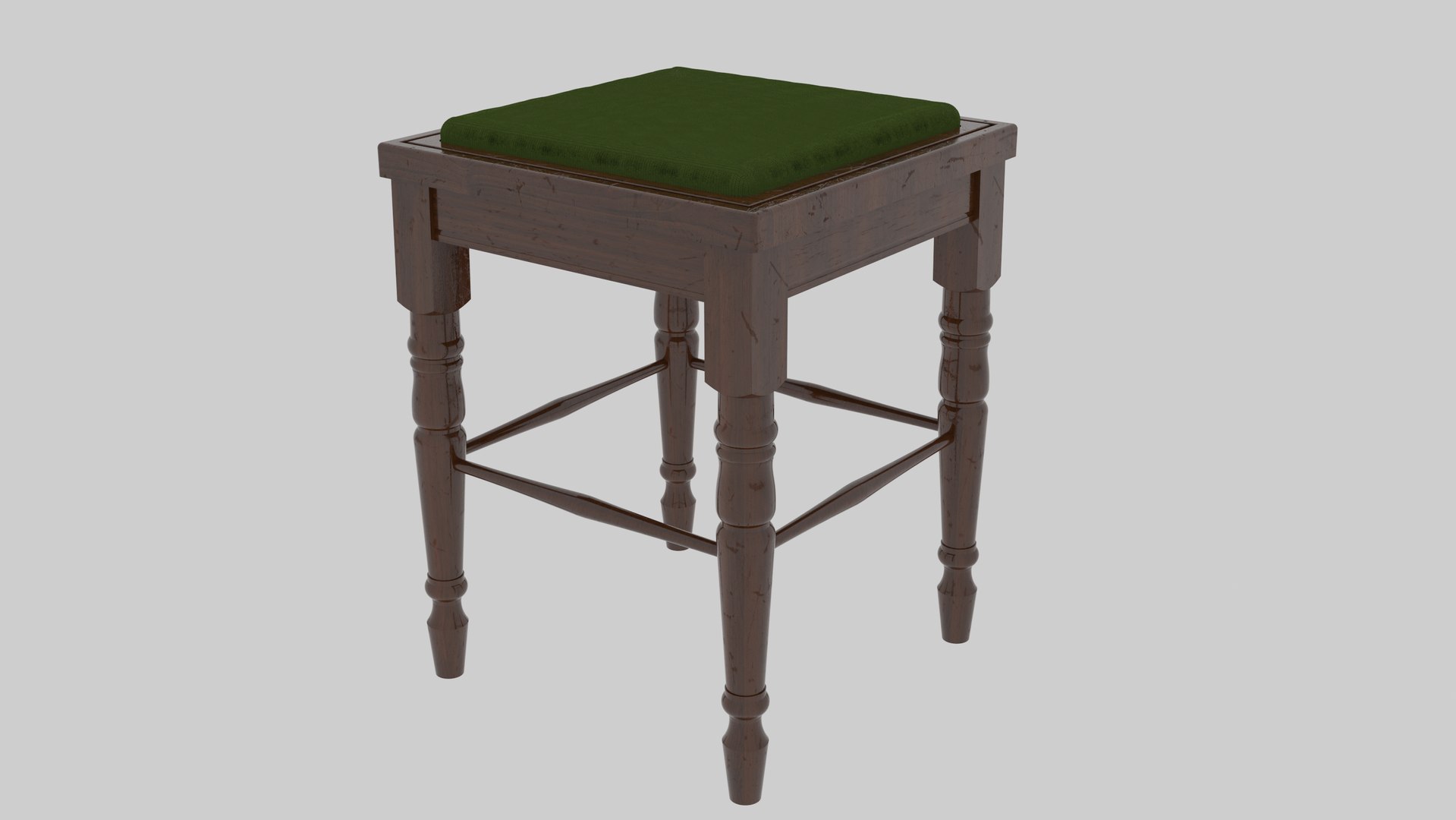 3D Stool Model - TurboSquid 1817549
