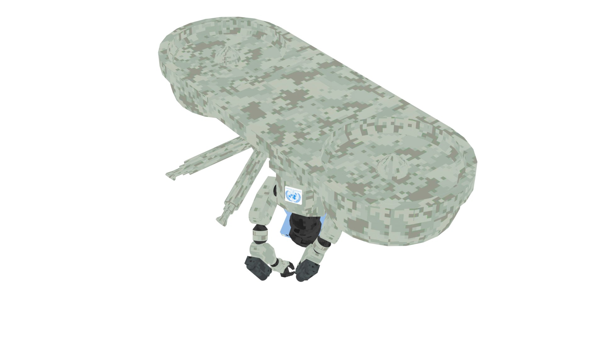 Sci Fi Medical Drone 3D Model - TurboSquid 2196468