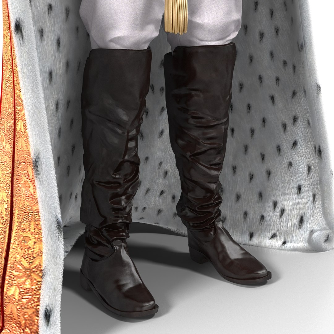 royal king costume fur max