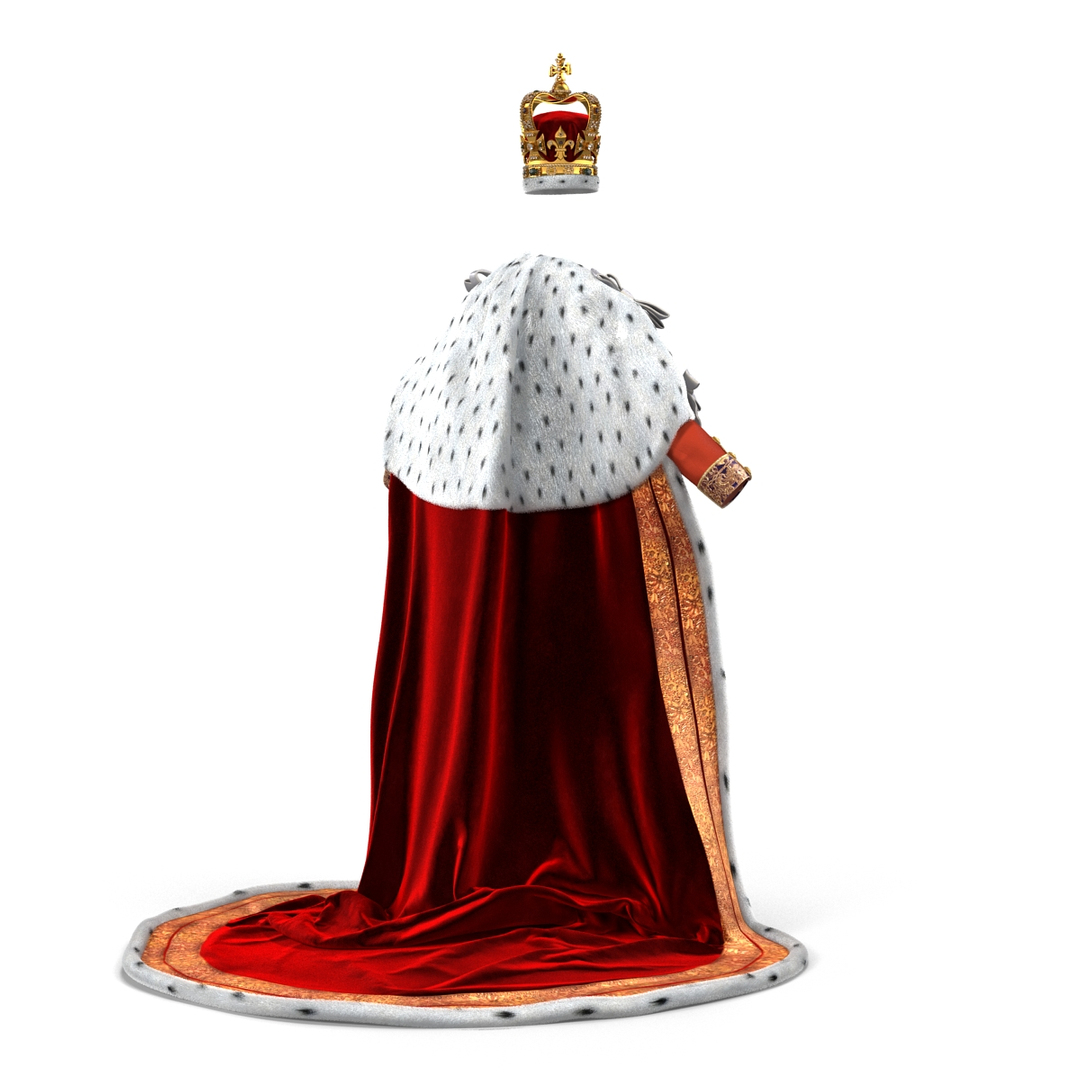 royal king costume fur max