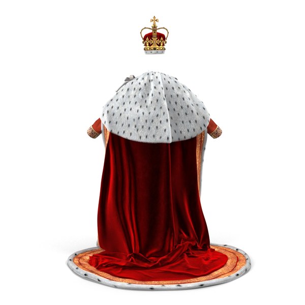 royal king costume fur max