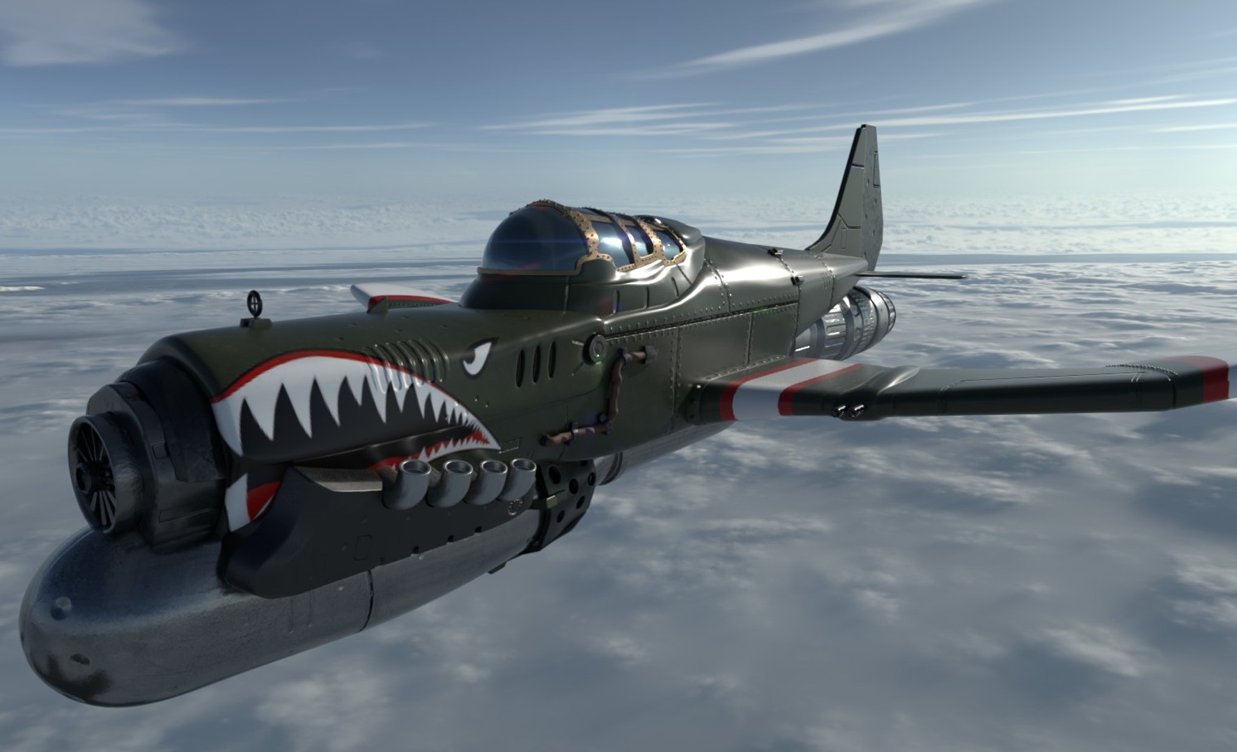 3D Airplane Pbr - TurboSquid 1592861