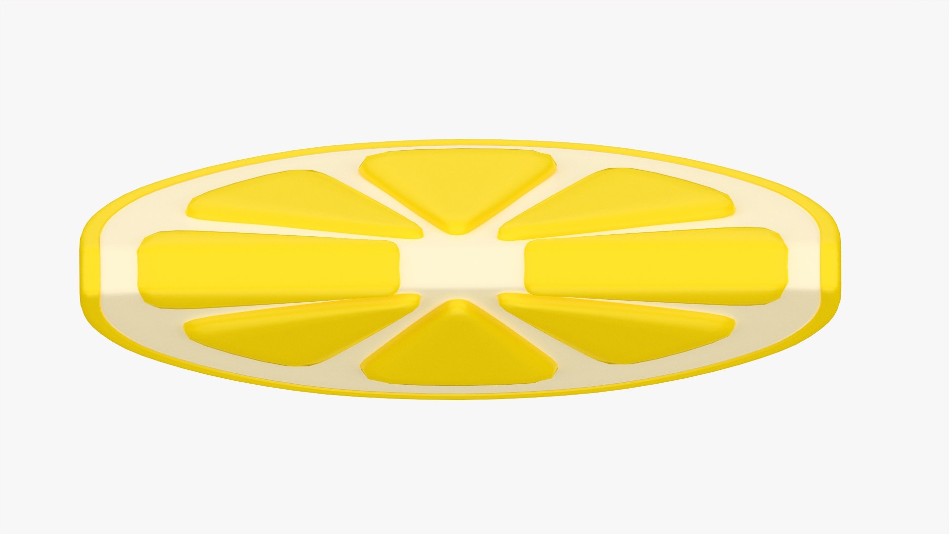 3D Stylized lemon slice model - TurboSquid 1733093