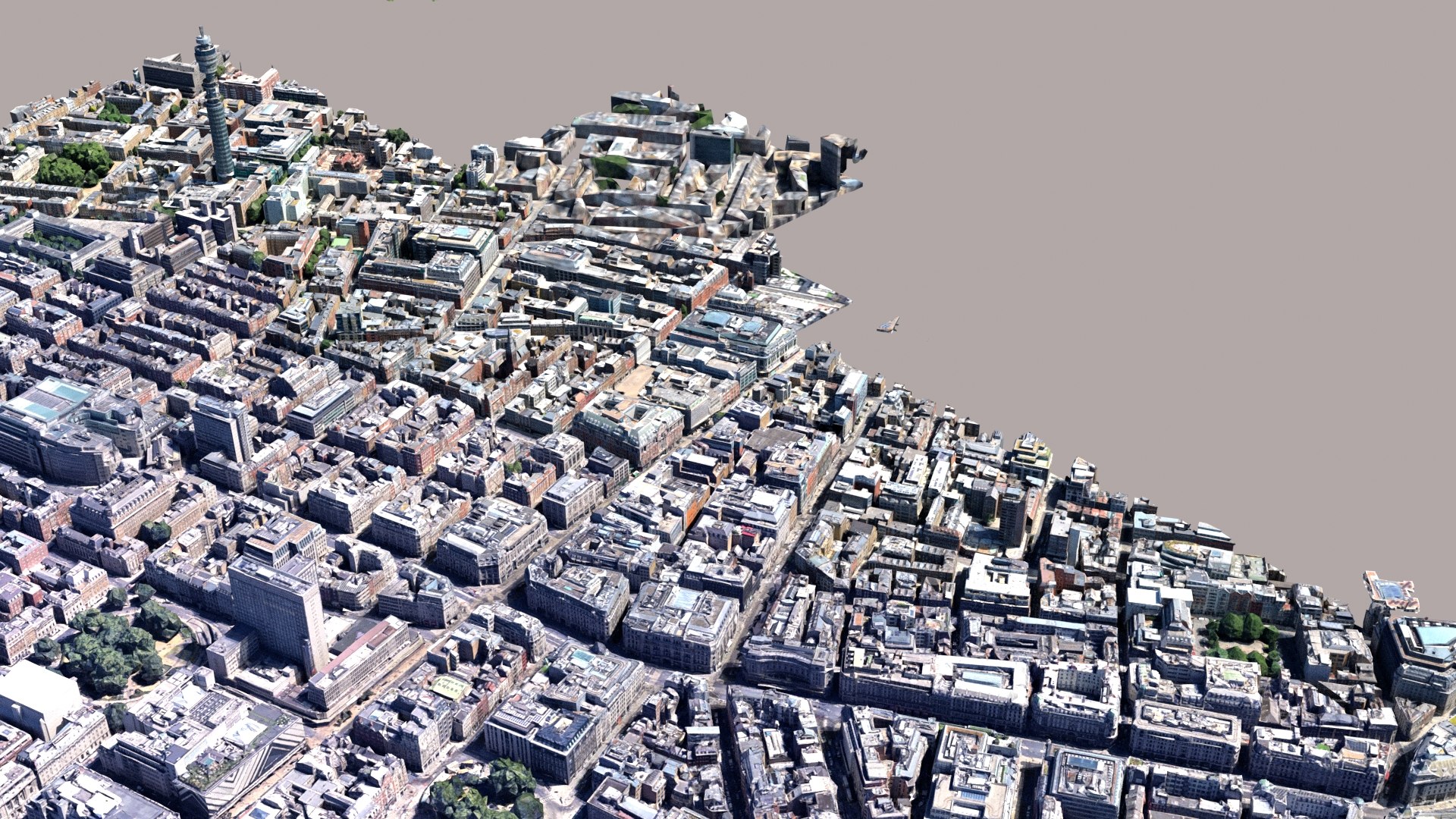 3D london maps - TurboSquid 1636357