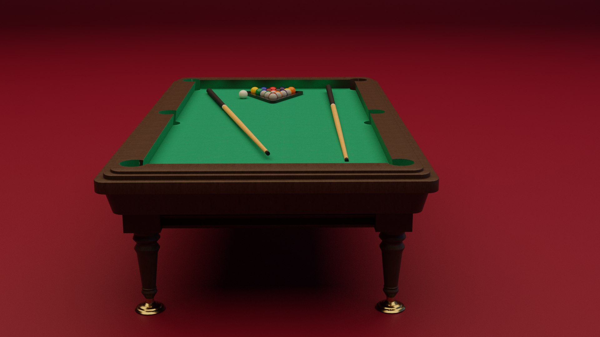 Billiard 3D - TurboSquid 1710557