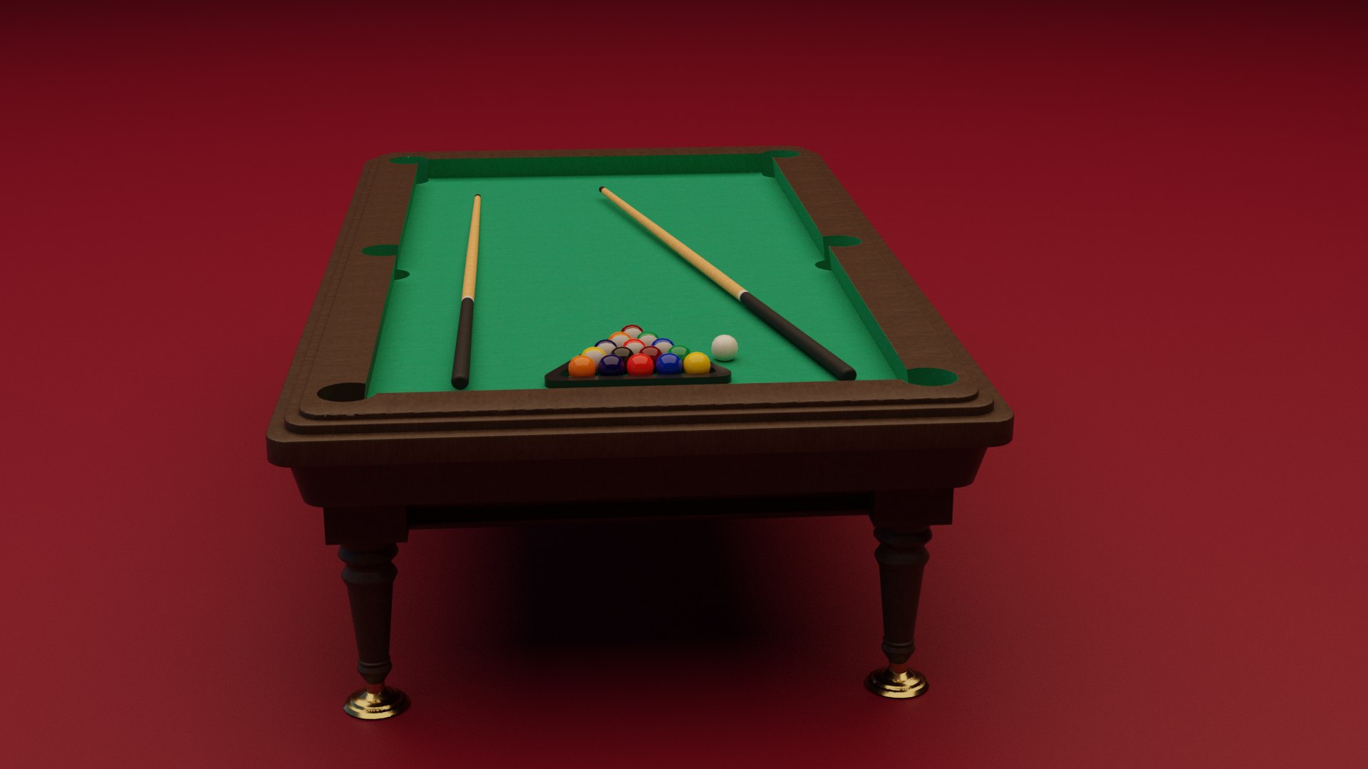 Billiard 3D - TurboSquid 1710557