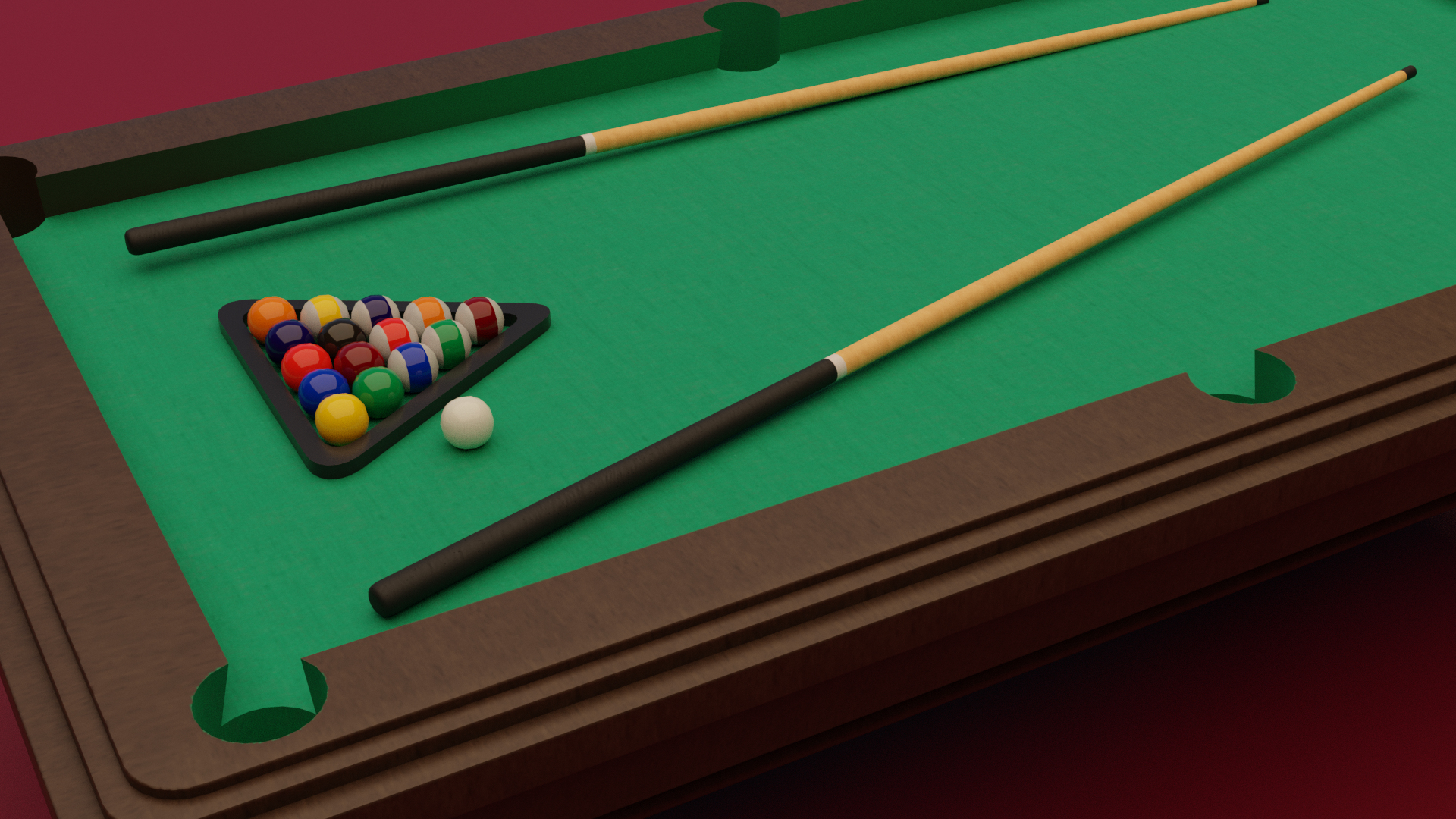 Billiard 3D - TurboSquid 1710557
