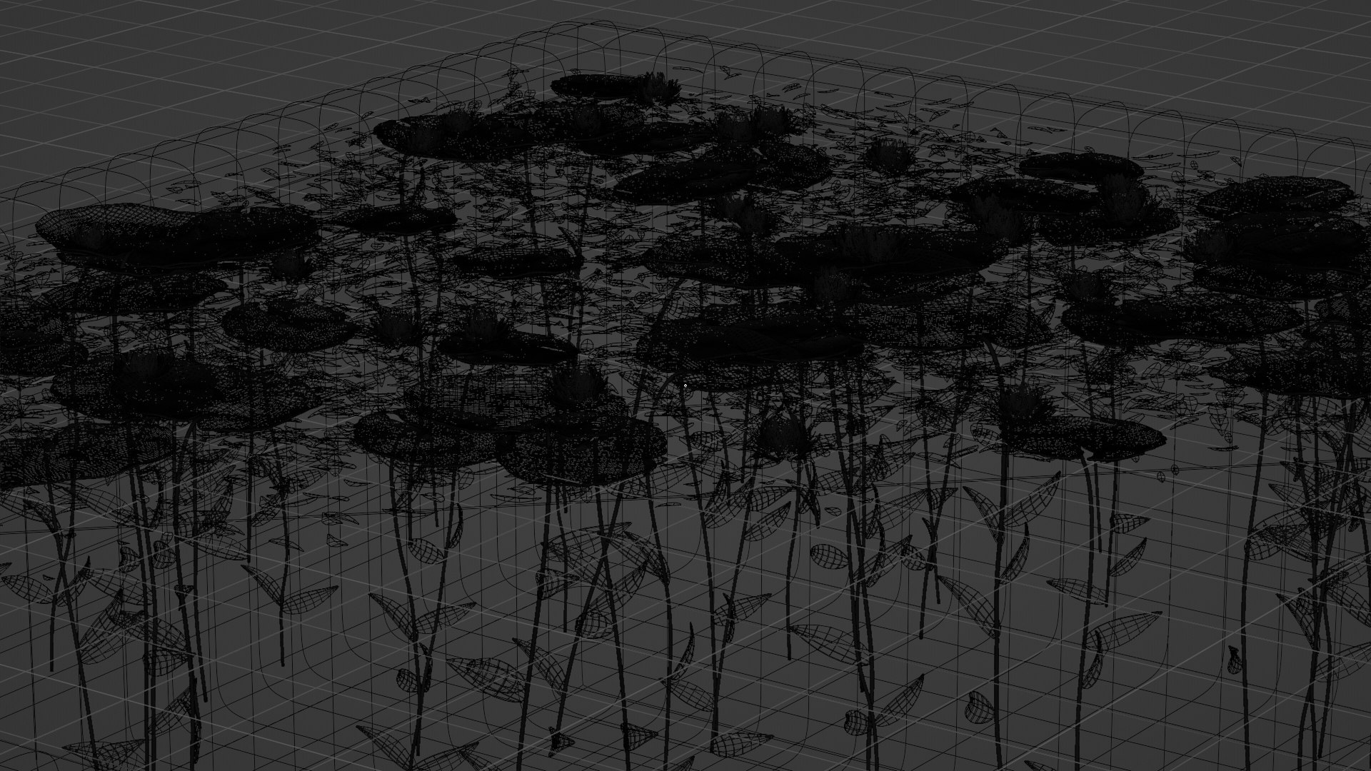 Lily Pad And Flower Particles - Complete System 3D - TurboSquid 2203913