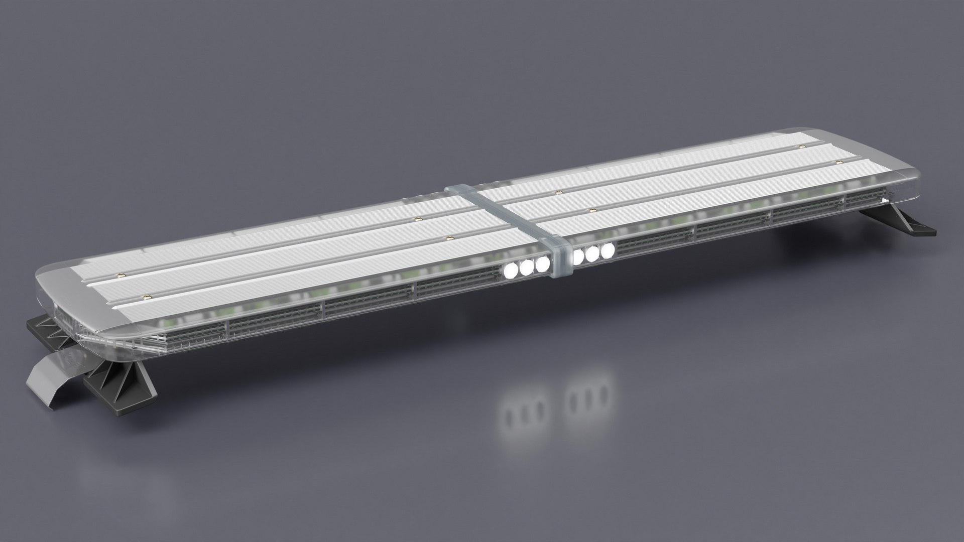 3D LED Lightbar Model - TurboSquid 2229365
