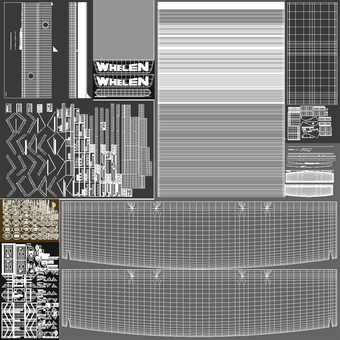 3D LED Lightbar Model - TurboSquid 2229365