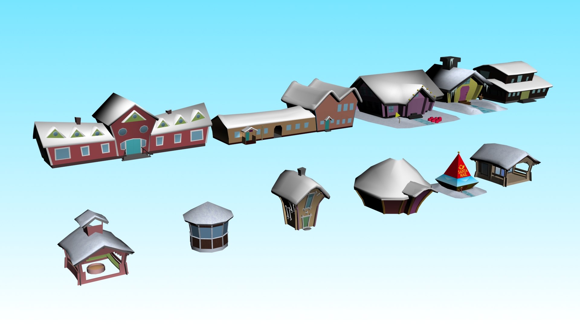 3D GAME MODEL LOW POLY PP 02 - TurboSquid 2220738