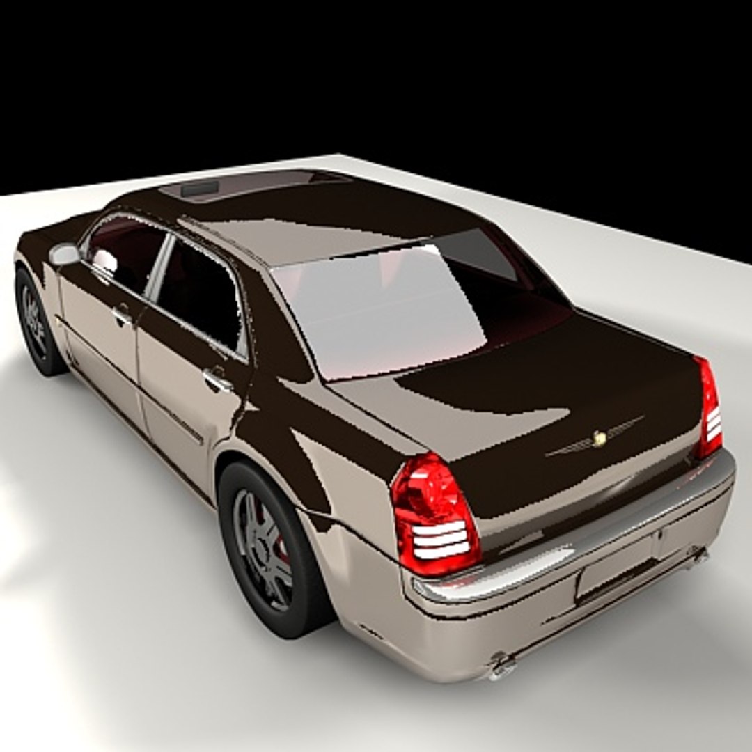 3d Chrysler 300c Luxury Car