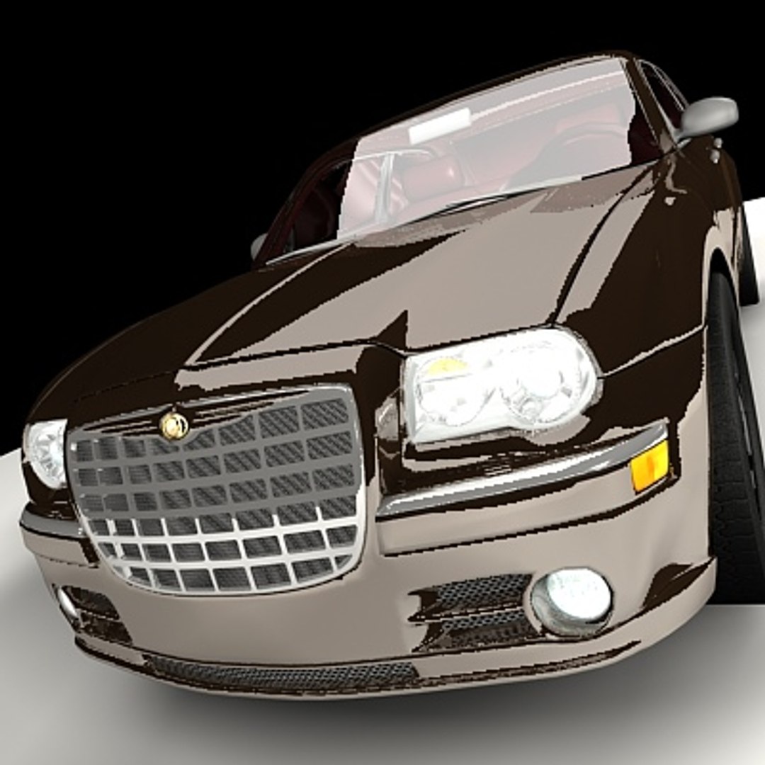 3d Chrysler 300c Luxury Car