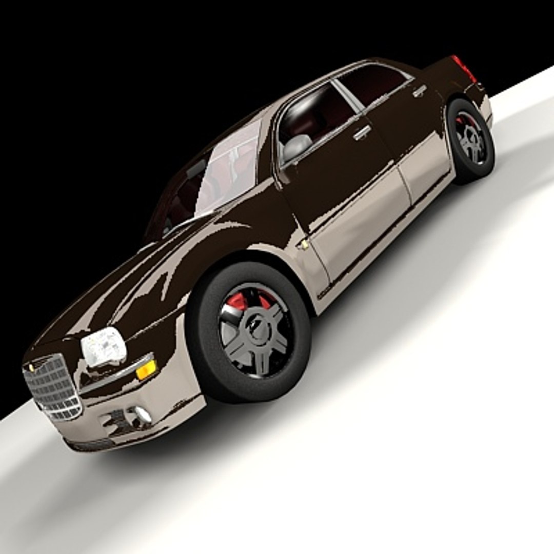 3d Chrysler 300c Luxury Car