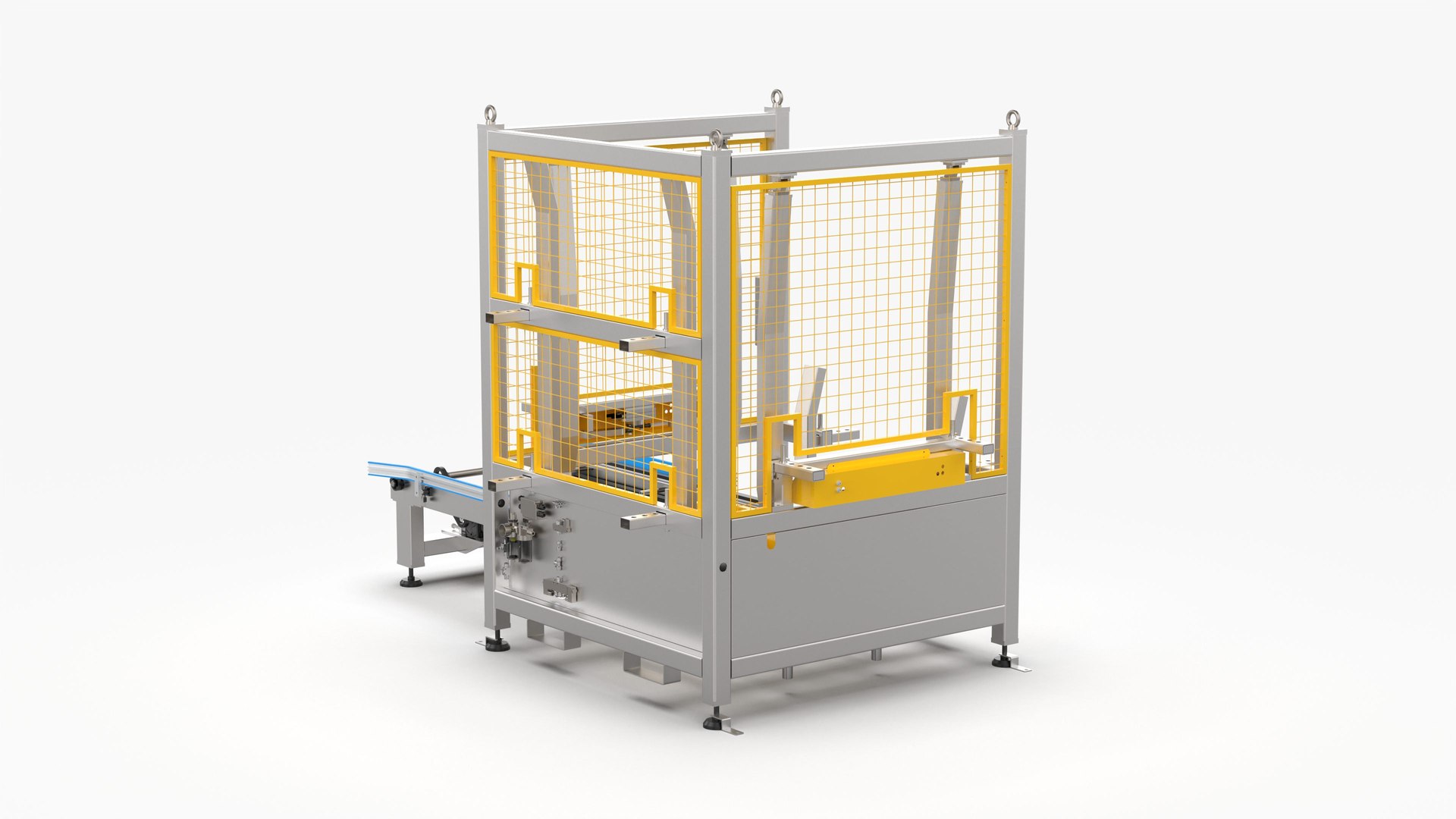 Automatic Depalletizer Pallet Warehouse 3D Model - TurboSquid 2048512