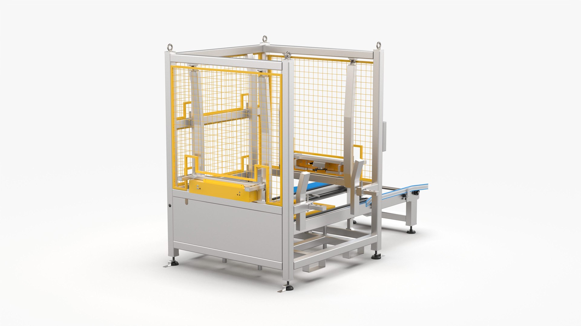 Automatic Depalletizer Pallet Warehouse 3D Model - TurboSquid 2048512