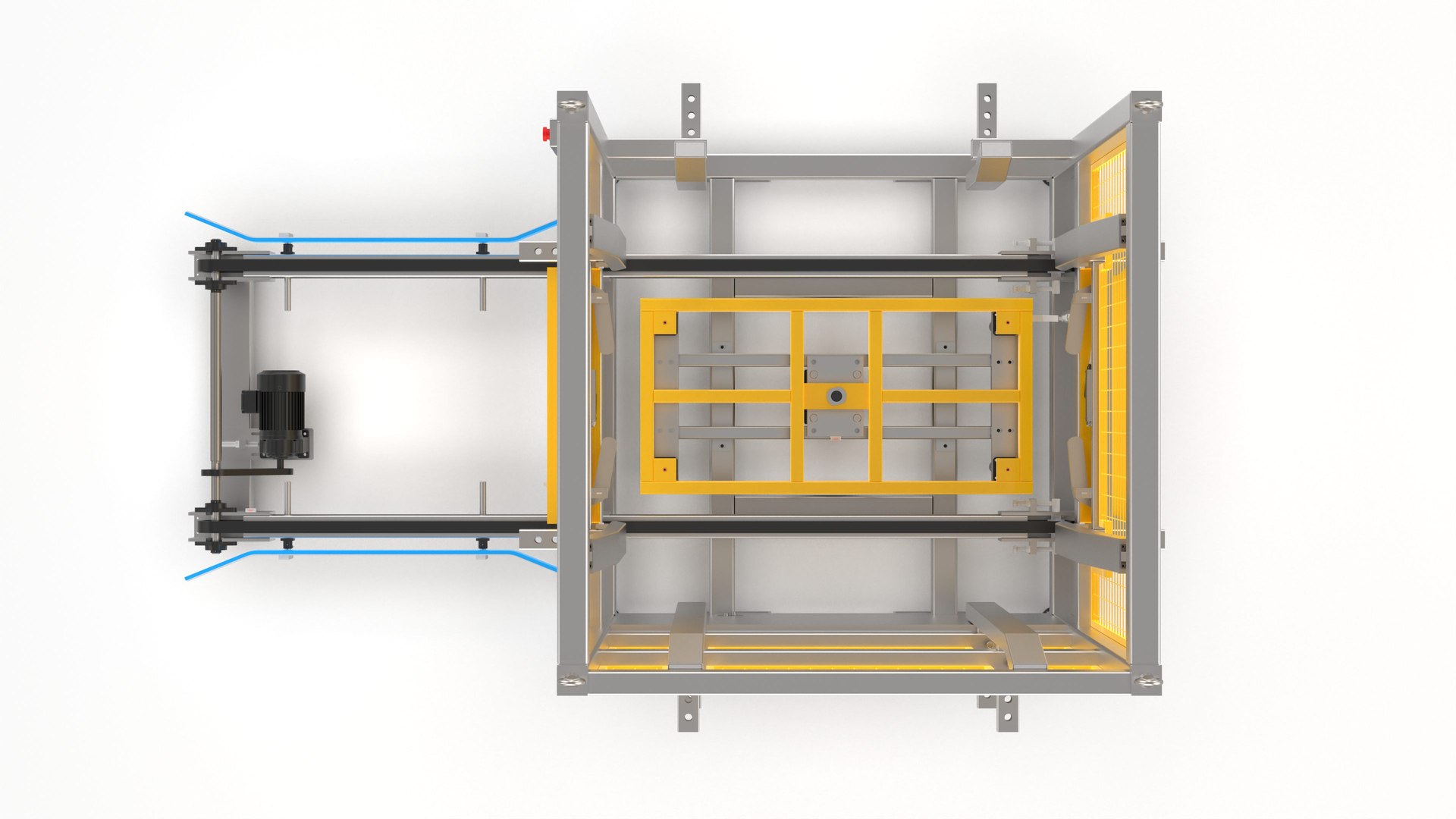 Automatic Depalletizer Pallet Warehouse 3D Model - TurboSquid 2048512