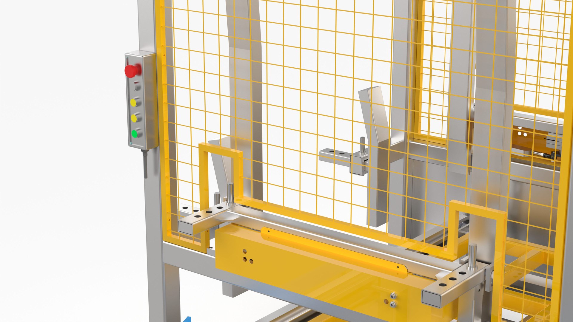 Automatic Depalletizer Pallet Warehouse 3D Model - TurboSquid 2048512