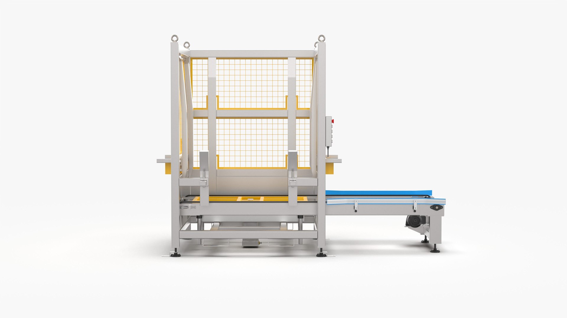 Automatic Depalletizer Pallet Warehouse 3D Model - TurboSquid 2048512