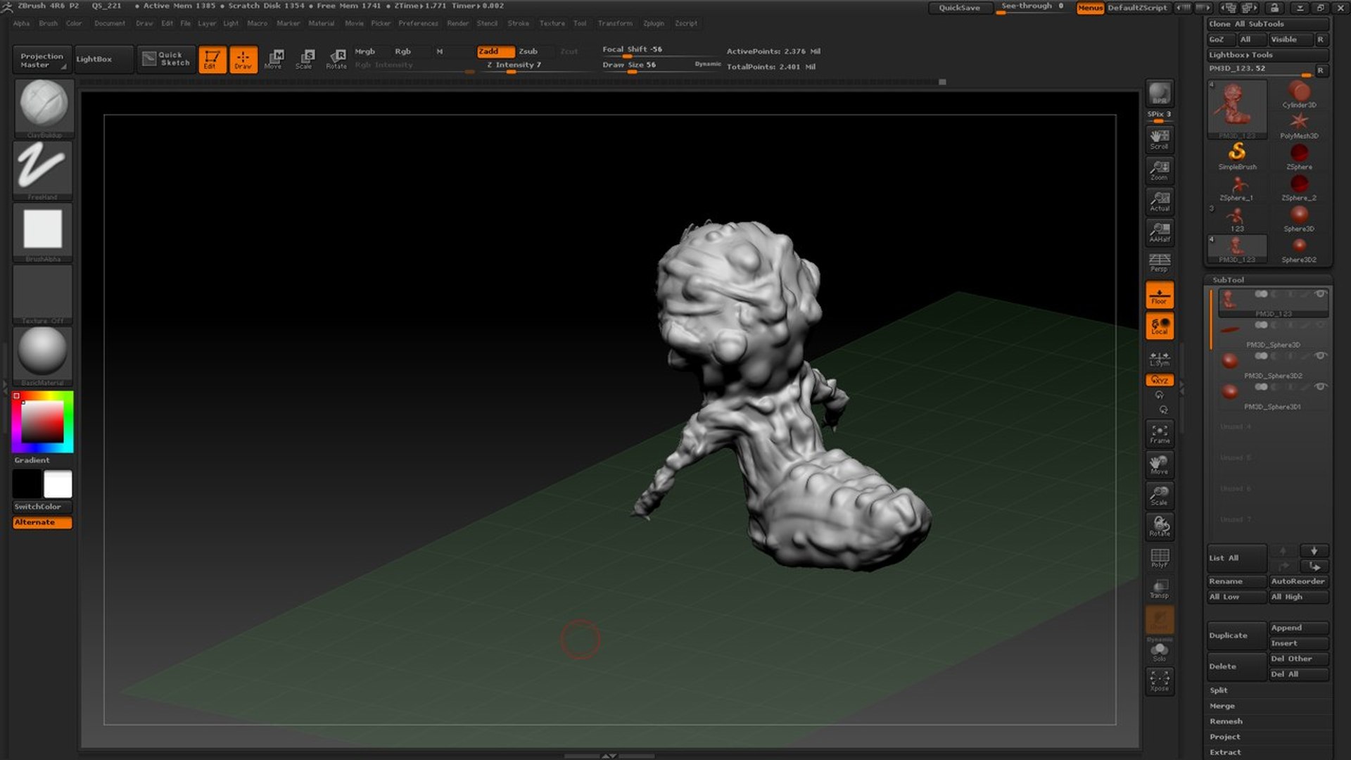 hero 3d model