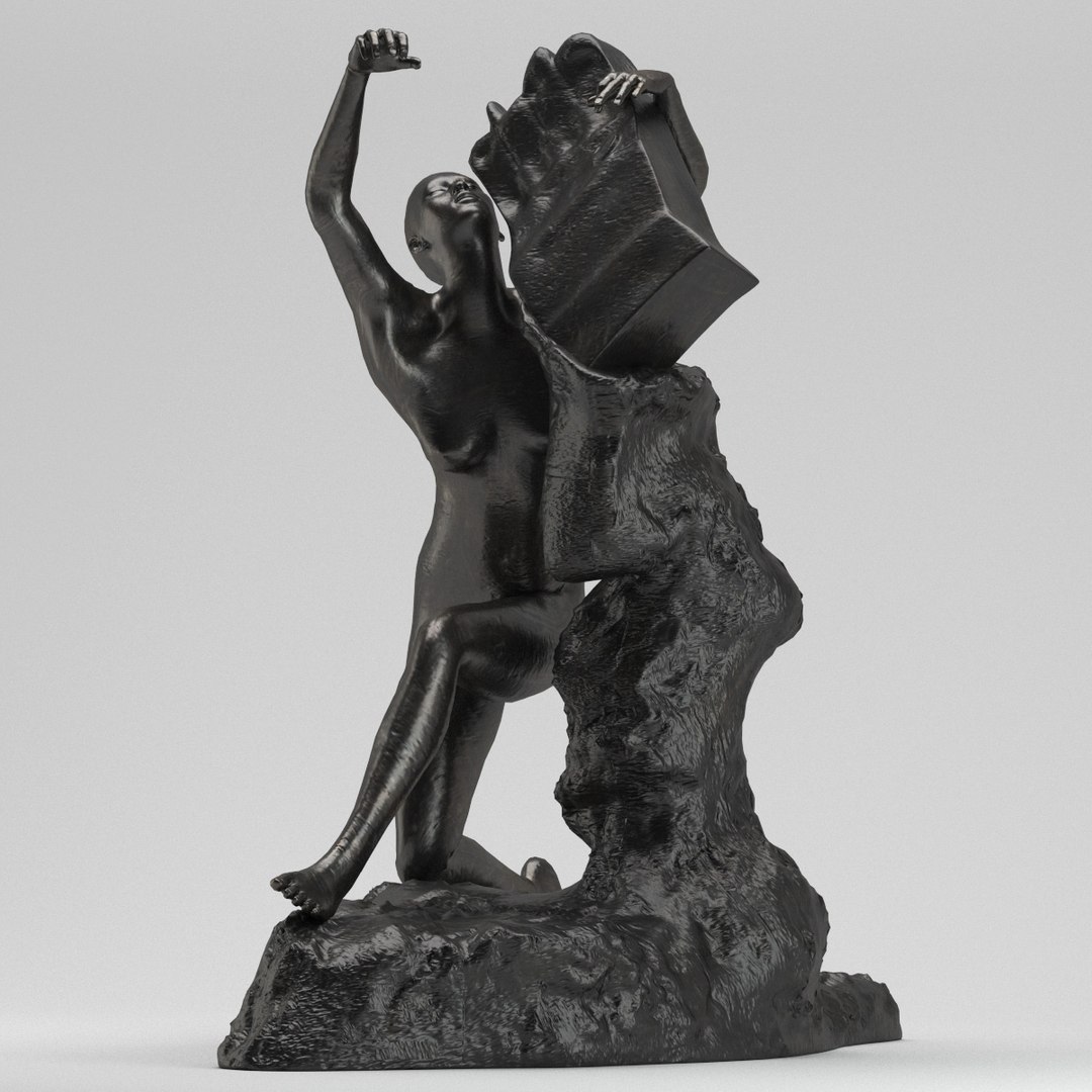3D Auguste Rodin Orpheus Model - TurboSquid 1496130