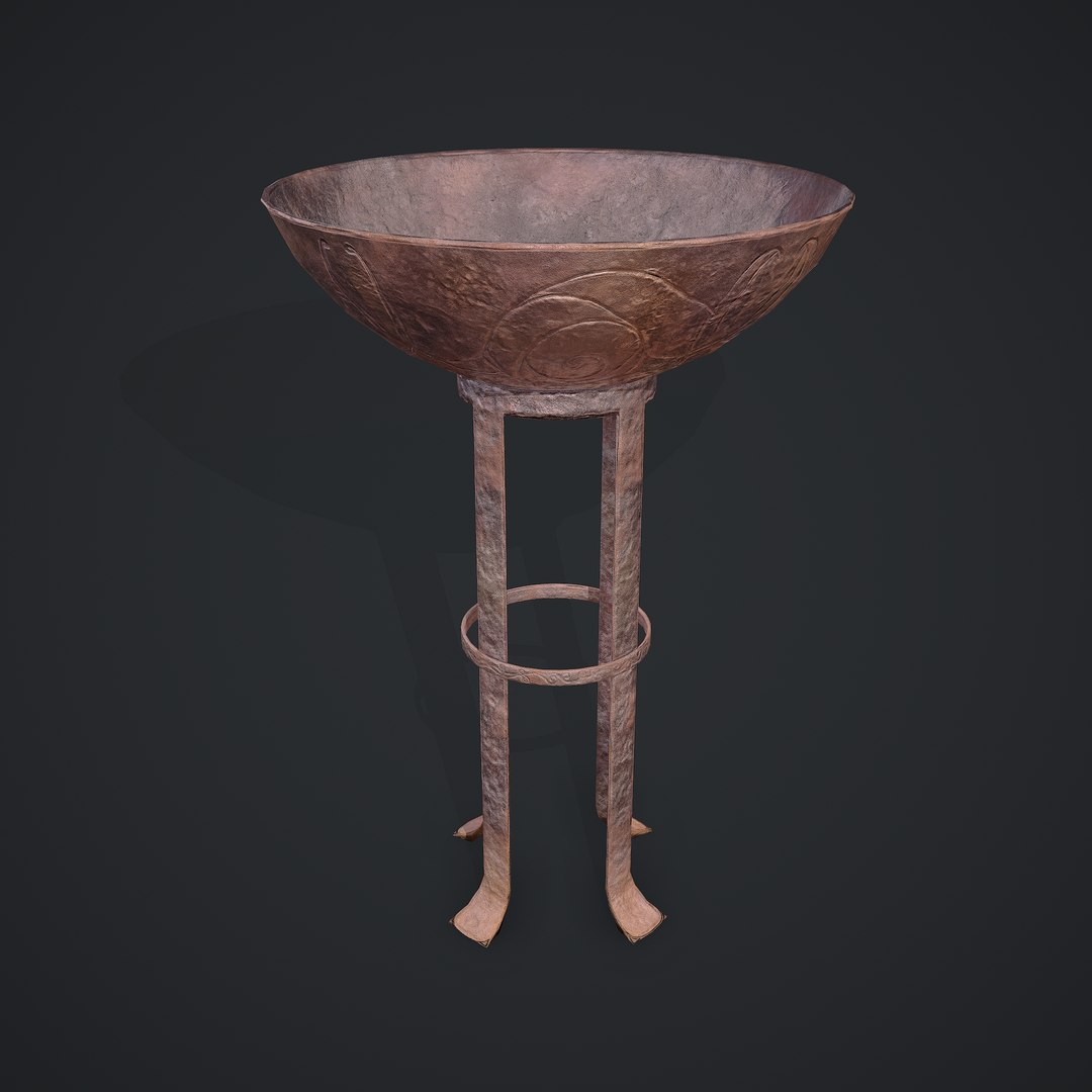 3D Fire Stand FBX - TurboSquid 1729308