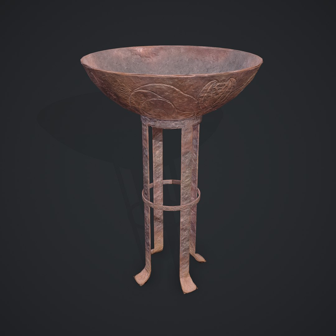 3D Fire Stand FBX - TurboSquid 1729308